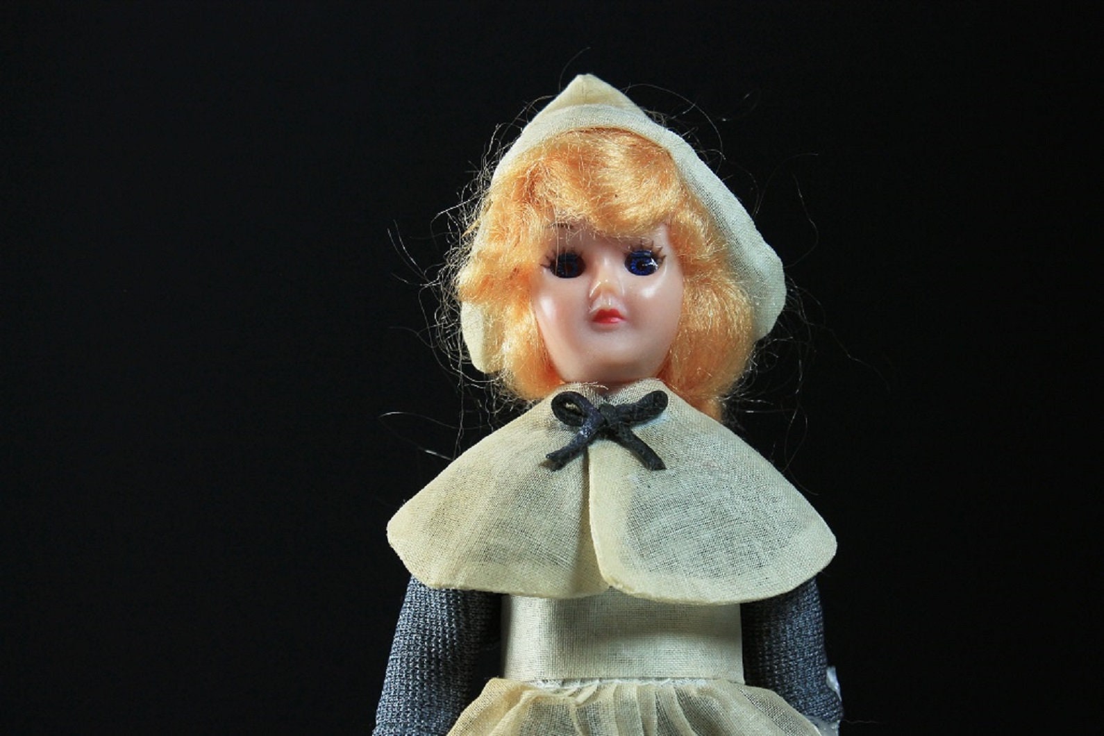 Carlson Doll, Pilgrim Girl Doll, 1950 Collectible, Plastic, Hard Body ...