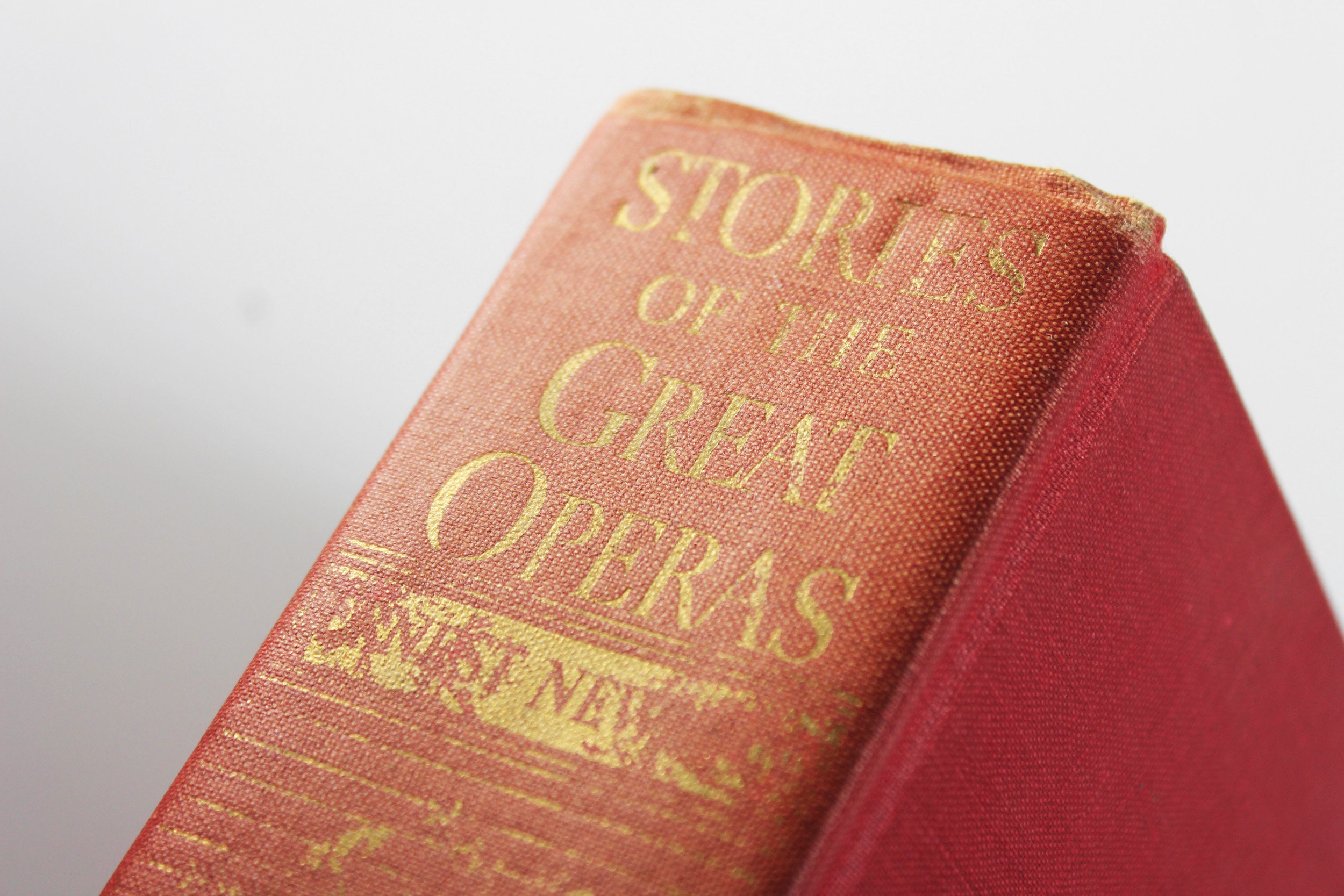 Hardcover Book, Stories of the Great Operas, Ernest Newman, Music ...
