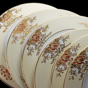 Antique Noritake Luncheon Plates, Morimura Brothers, Pattern 42200 ...