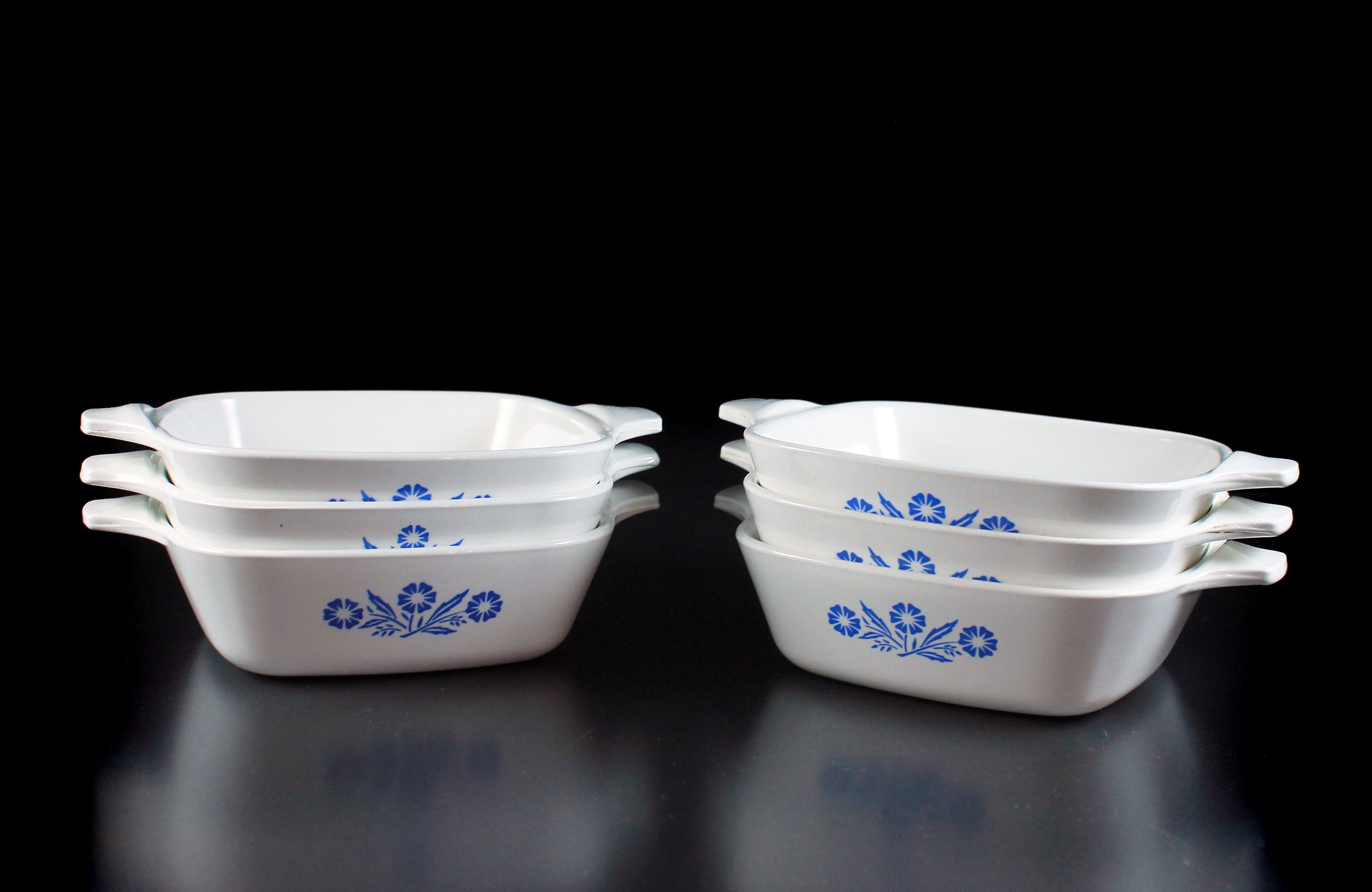 Corning Ware Petite Pans, Cornflower, Individual Casserole, Dinnerware ...