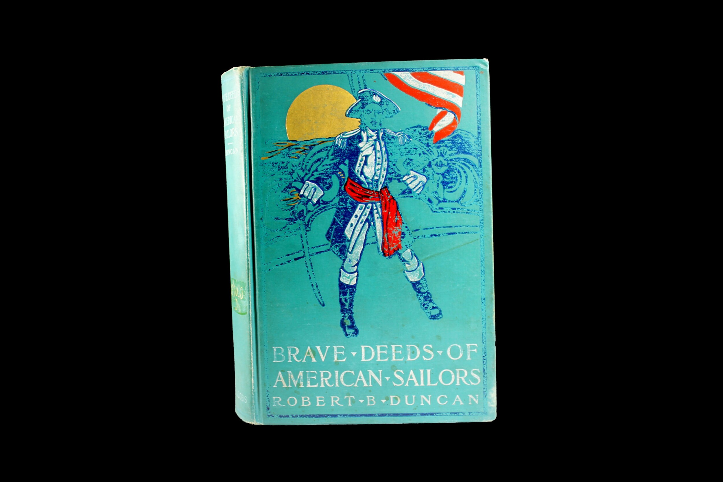 Antique Young Adult Hardcover Book, Brave Deeds of American Sailors ...