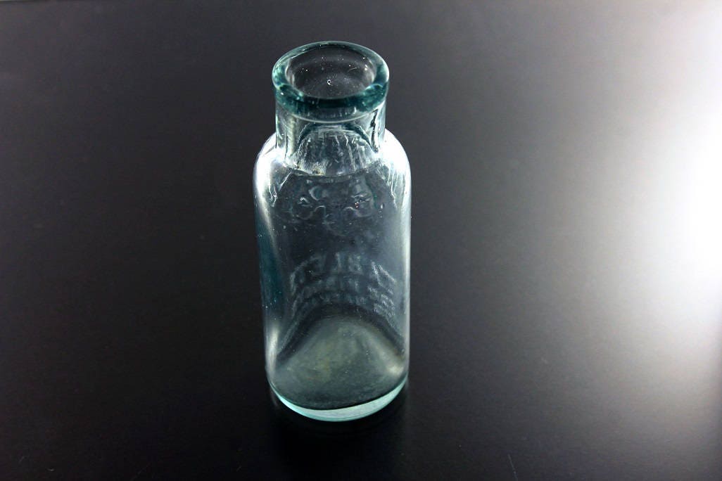 Antique Bottle, Dr. Pierce's Anuric Tablets, Aqua, Circa 1914, Quack Medicine Bottle ...