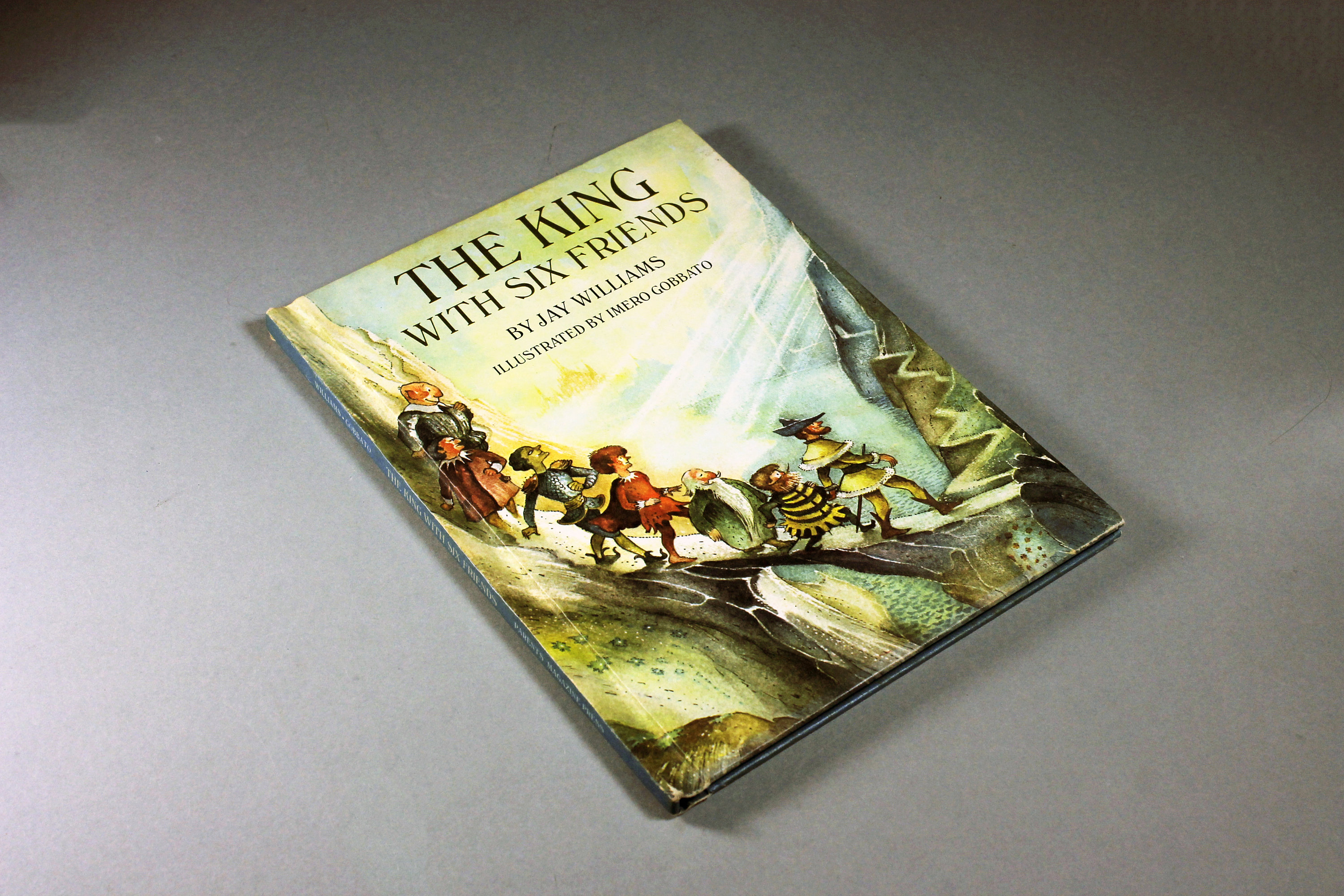 1968 Children's Hardcover Book, The King With Six Friends, Jay Williams ...