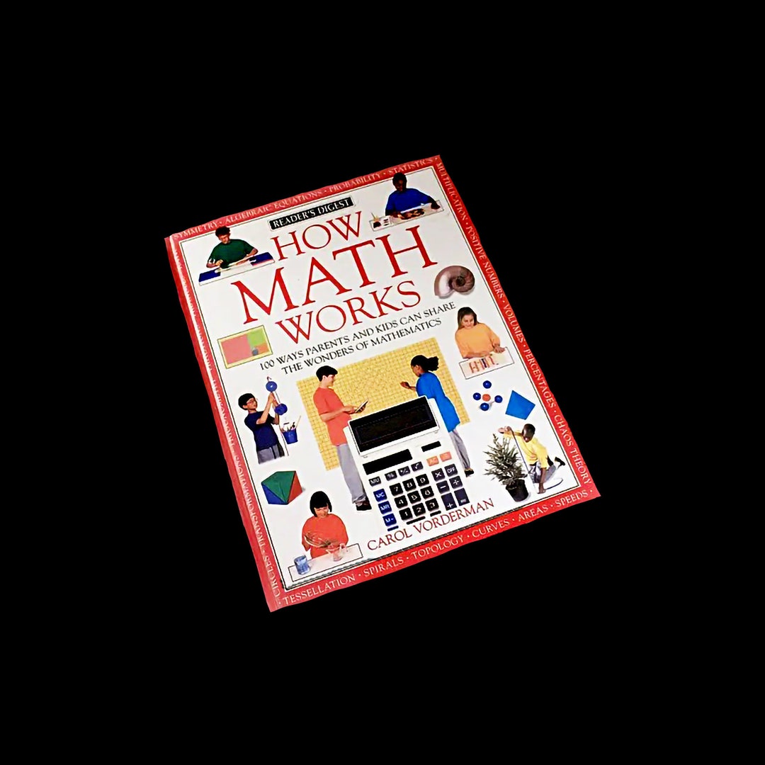 Children's Hardcover Book, How Math Works, Carol Vorderman, Educational ...