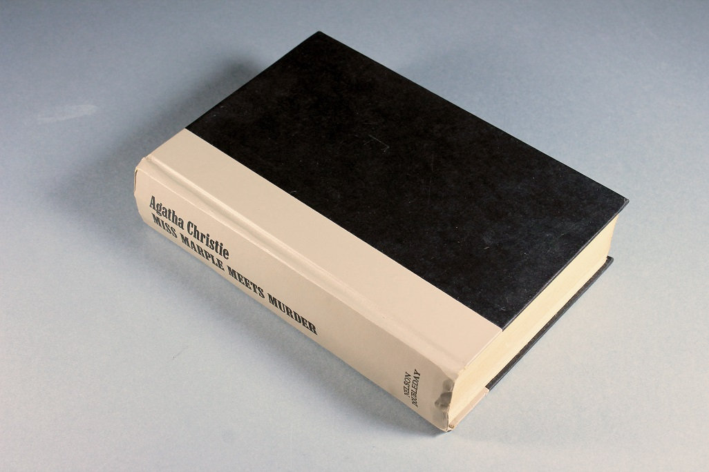 1980 Hardcover Book, Miss Marble Meets Murder, Agatha Christie, Mystery ...