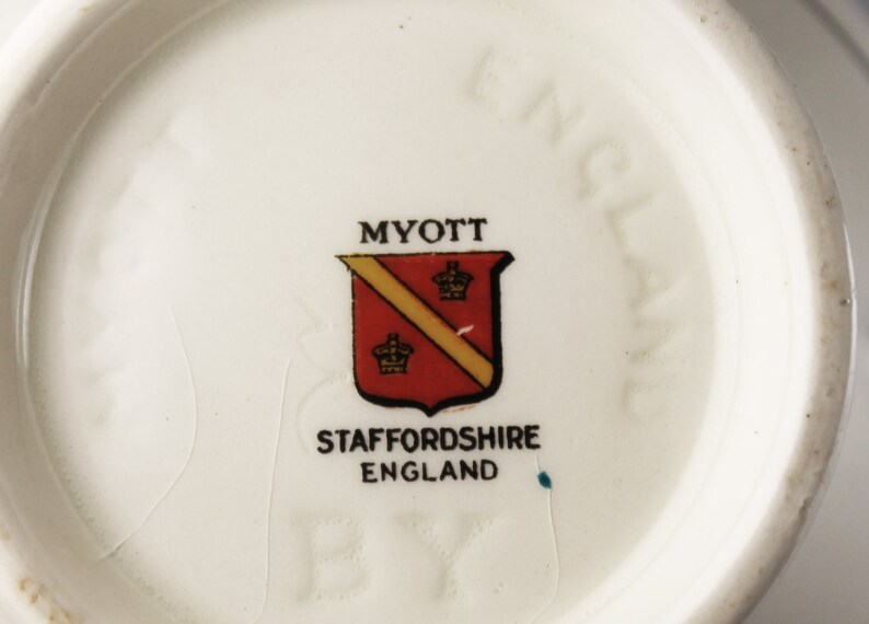 Sugar Bowl, Myott Staffordshire, Elegance, Made in England, Fruit ...
