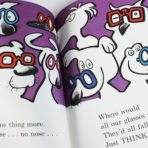 Children's Hardcover Book, the Nose Book, Al Perkins, Collectible ...