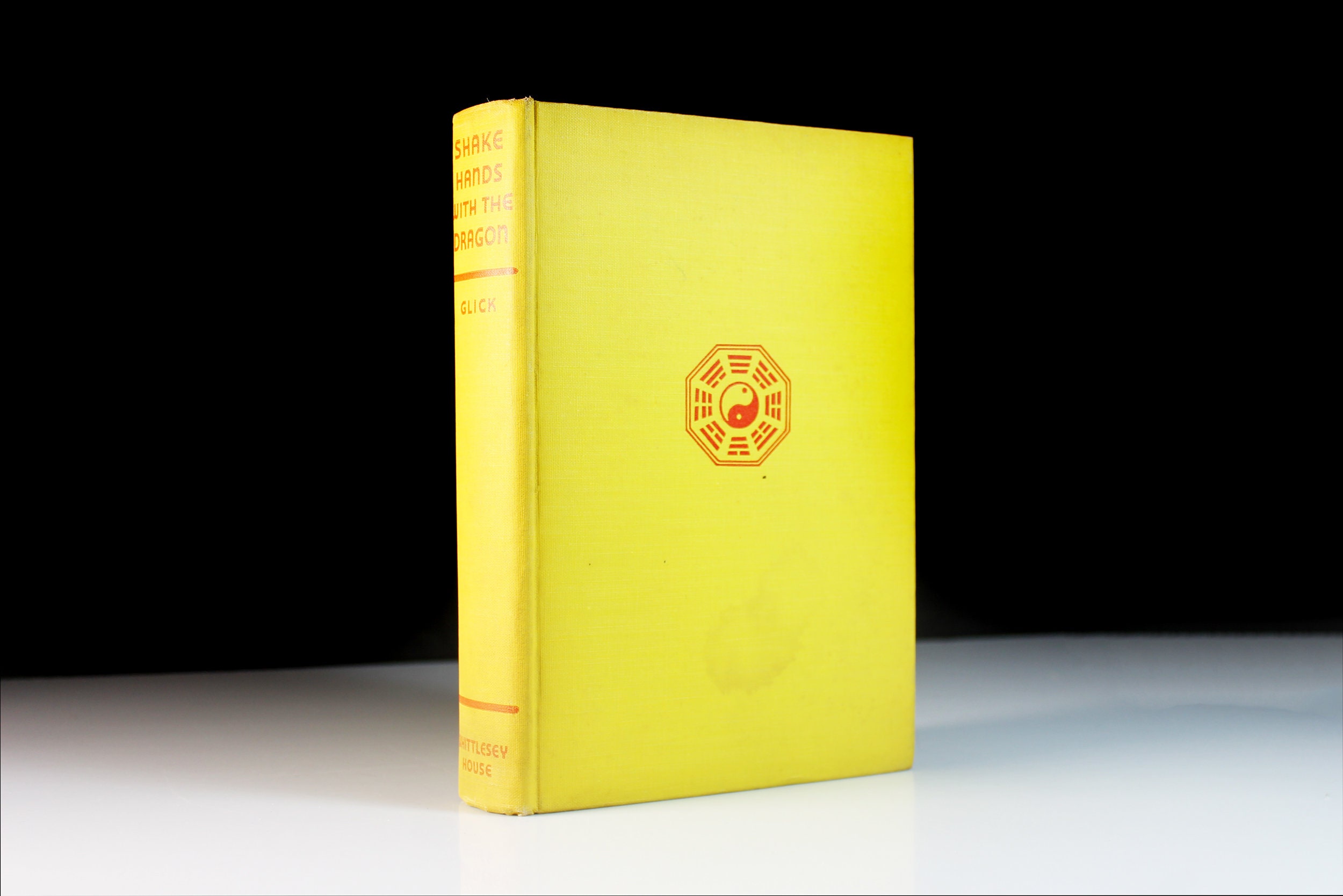 1941 Hardcover Book, Shake Hands with The Dragon, Carl Glick, Asian ...