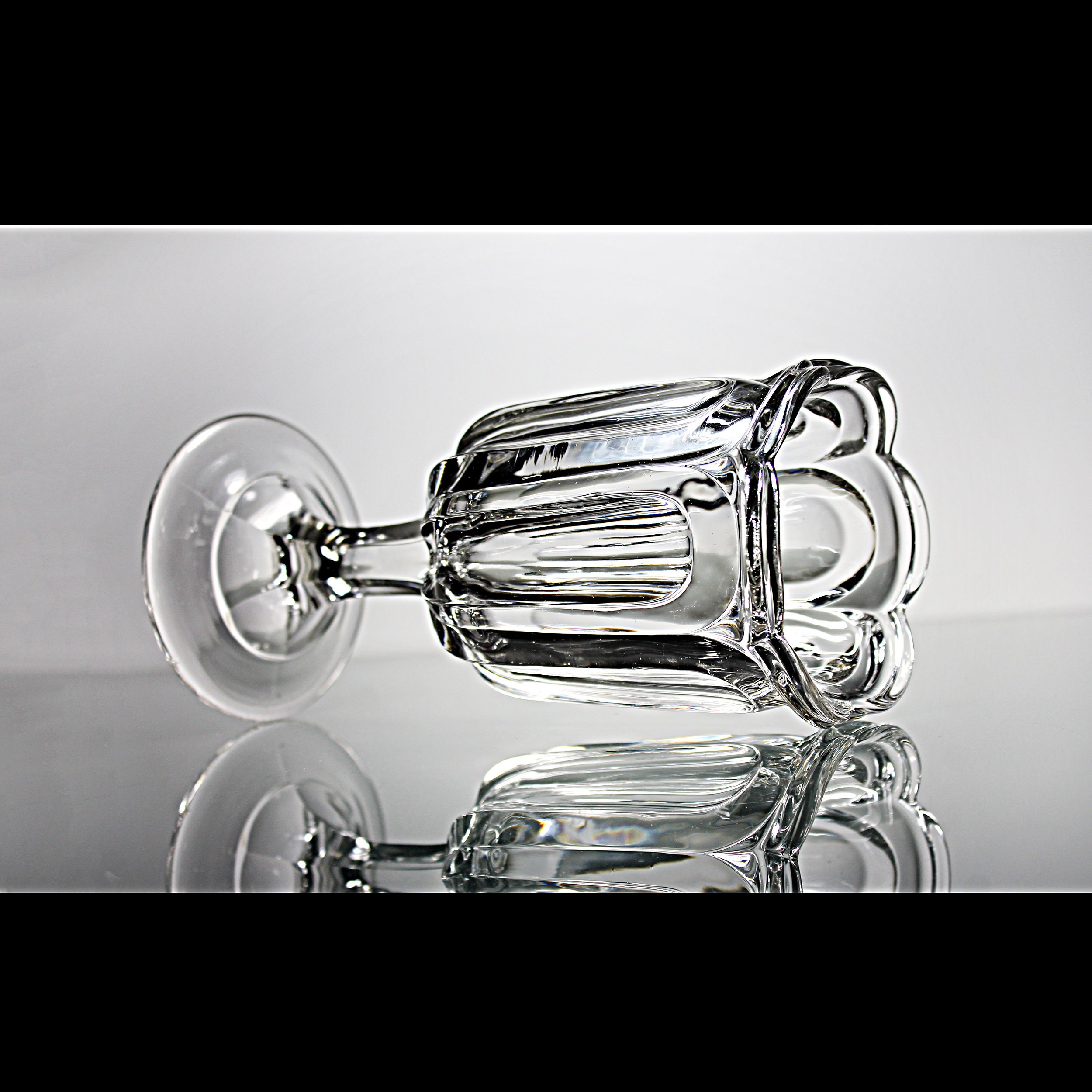 Antique EAPG Celery Vase, Lyon & Co., Seneca Loop, Paneled, Circa 1860s ...