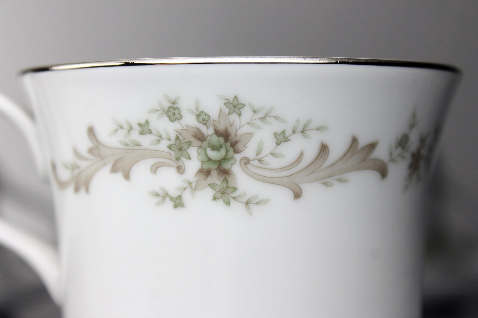 Cups and Saucers Sango China Carousel Set of 3 Fine China | Etsy