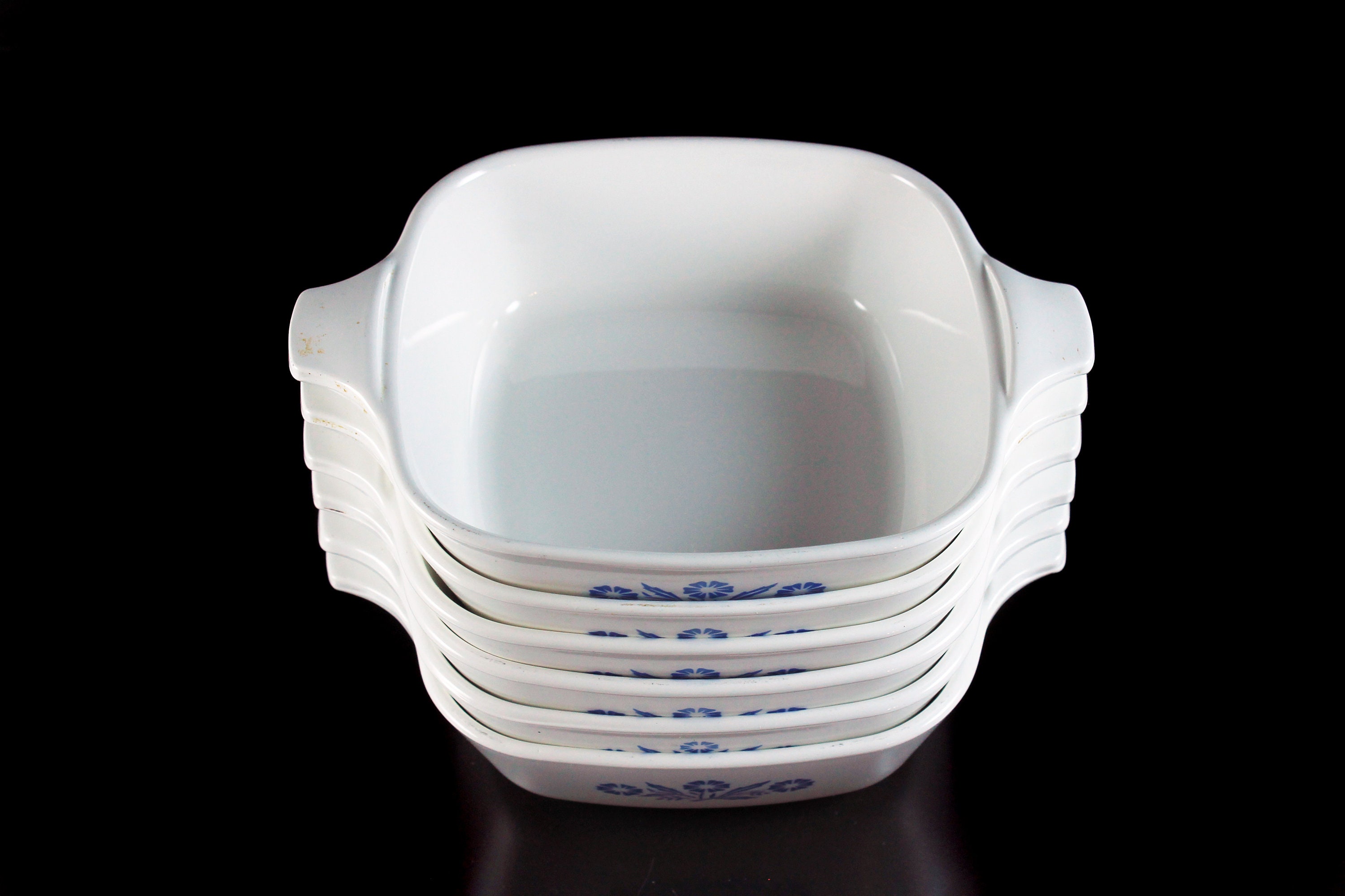 Corning Ware Petite Pans, Cornflower, Individual Casserole, Dinnerware ...