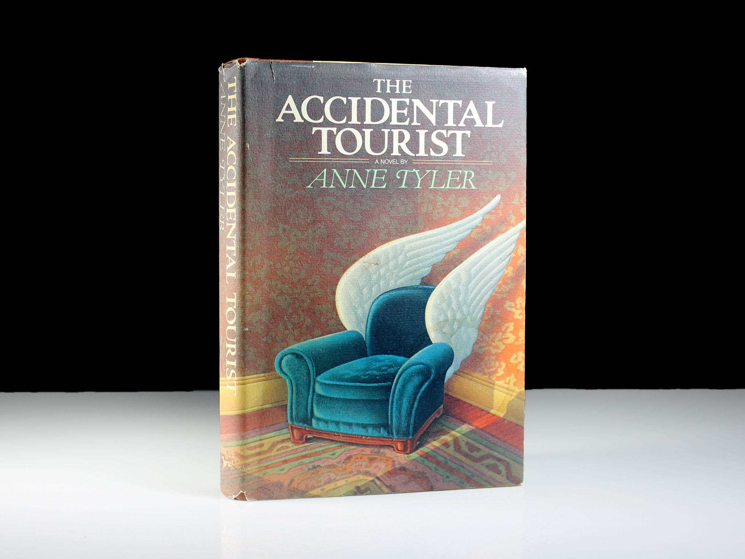 Hardcover Book, The Accidental Tourist, Anne Tyler, Novel, Romance ...