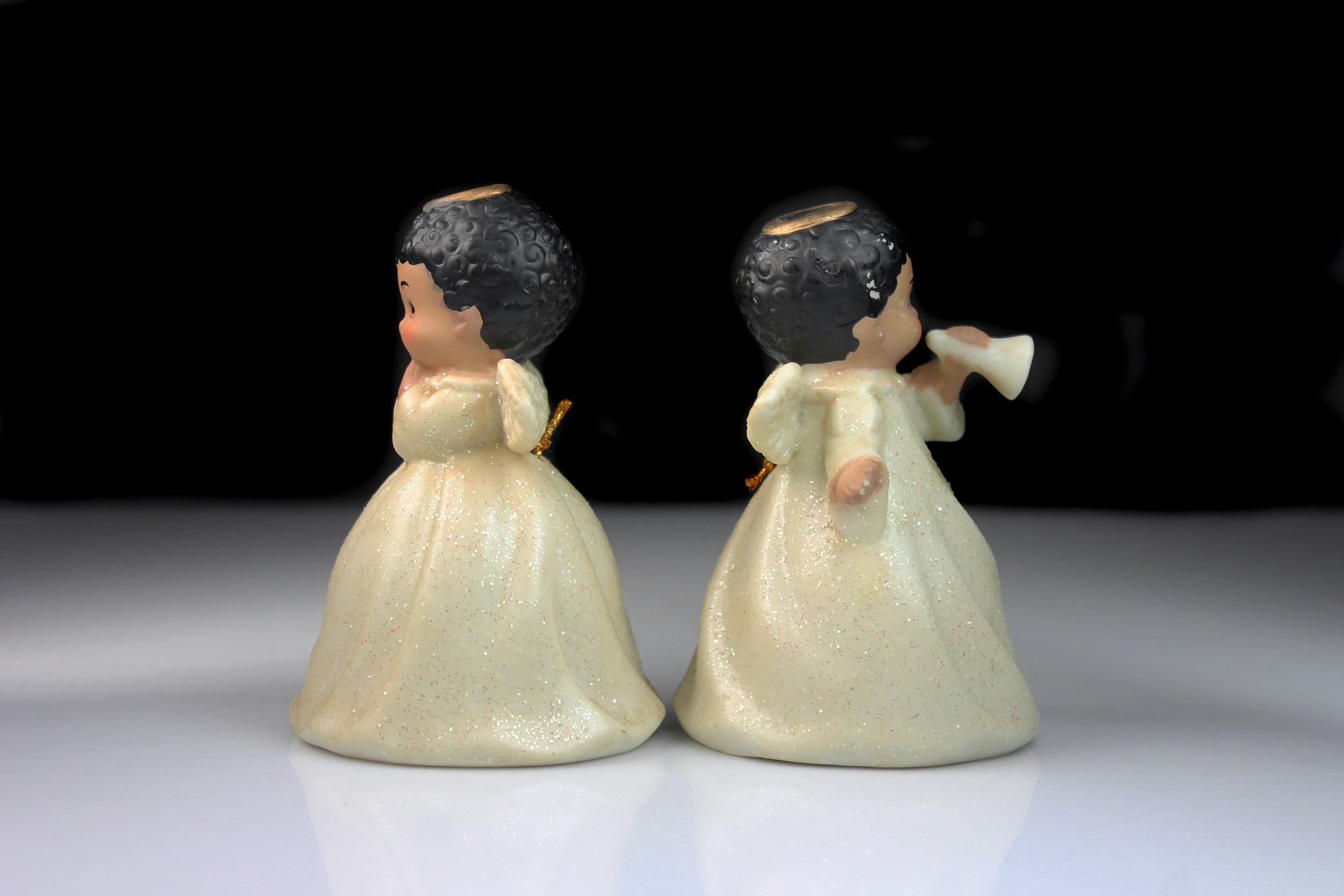 African American Angel Bells, Giftco Inc, Figurine Bell, Christmas ...