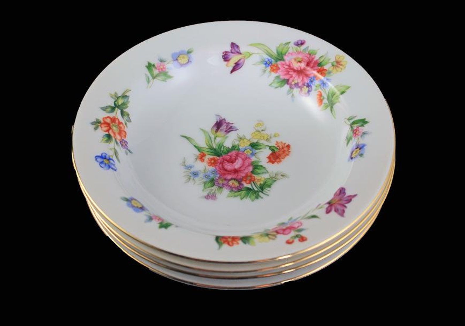 Fruit Bowls Sango China Dessert Bowls Occupied Japan | Etsy