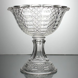 EAPG Covered Compote Bowl, Bryce Walker and Co., Imperial, Maltese ...