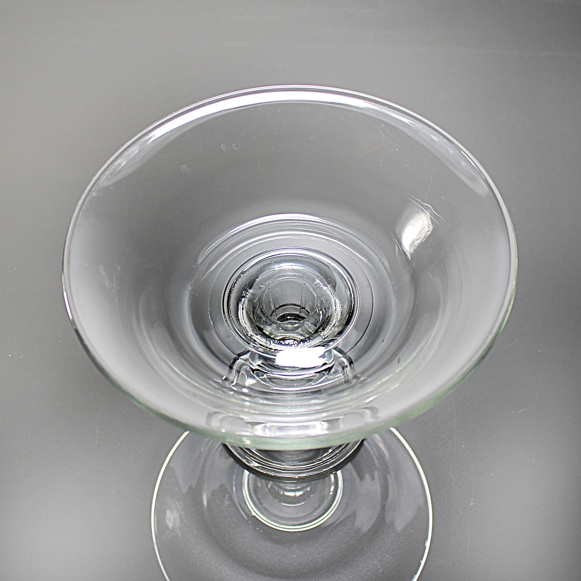 Clear Glass Pedestal Compote, Centerpiece, Giftware, Fruit Bowl, Small ...