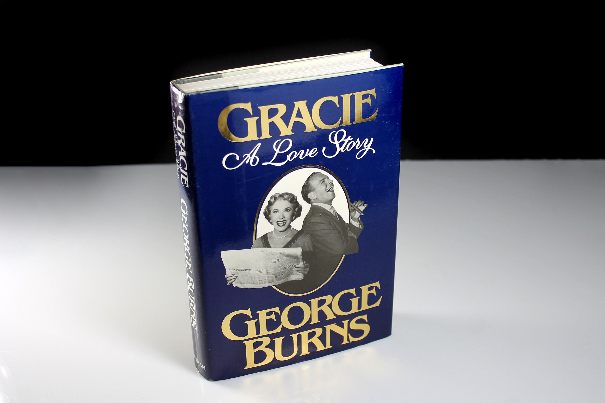 Hardcover Book, Gracie A Love Story, George Burns, First Edition ...