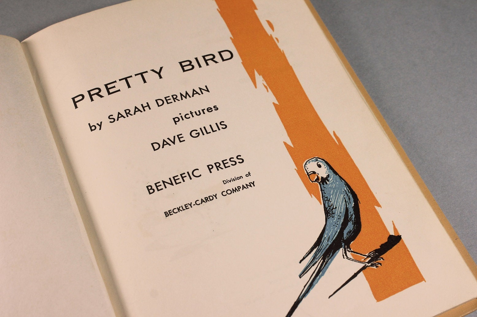 1957 Children's Hardcover Book, Petty Bird, Sarah Derman, First Edition ...