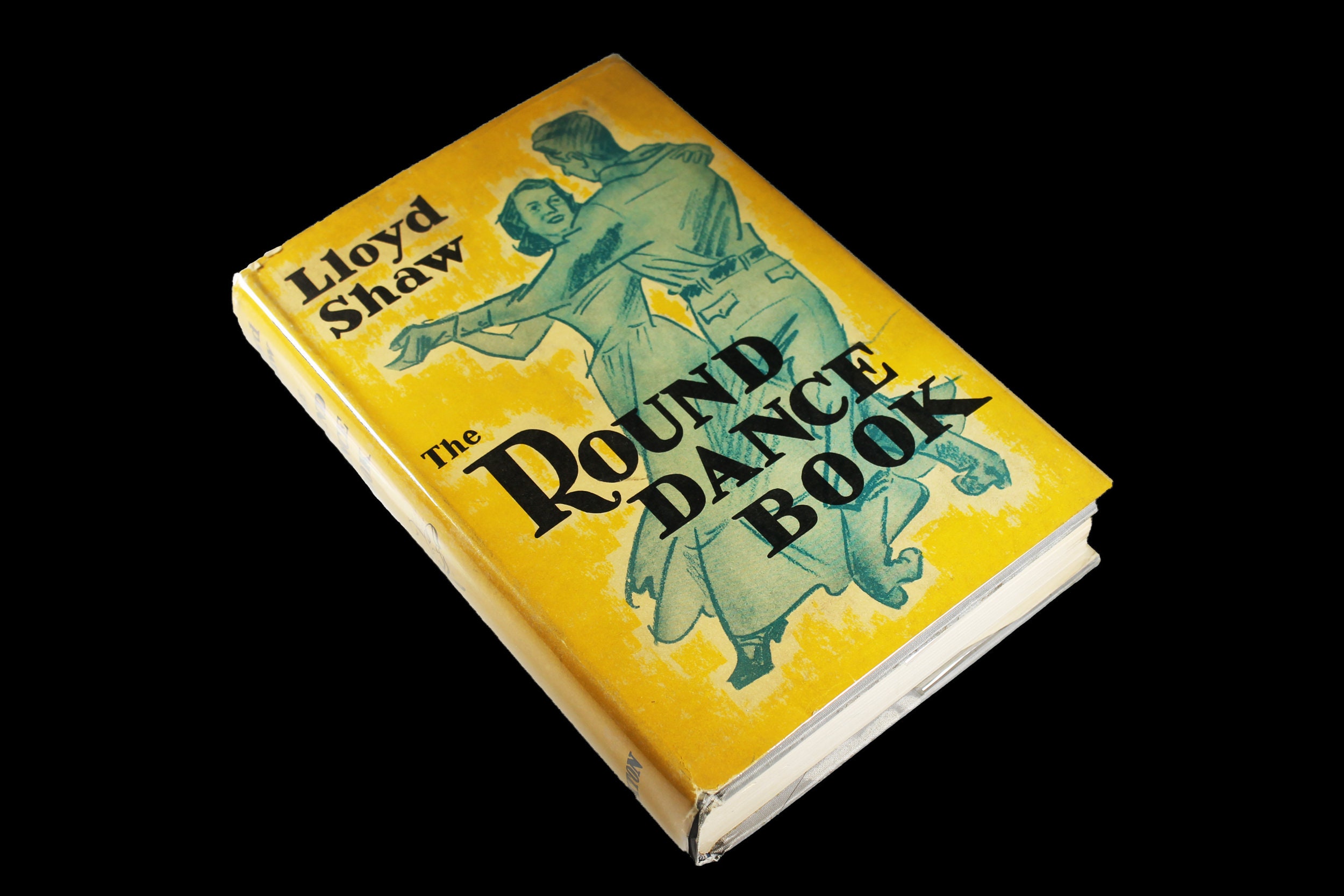 Hardcover Book, The Round Dance Book, Lloyd Shaw, Non-Fiction ...