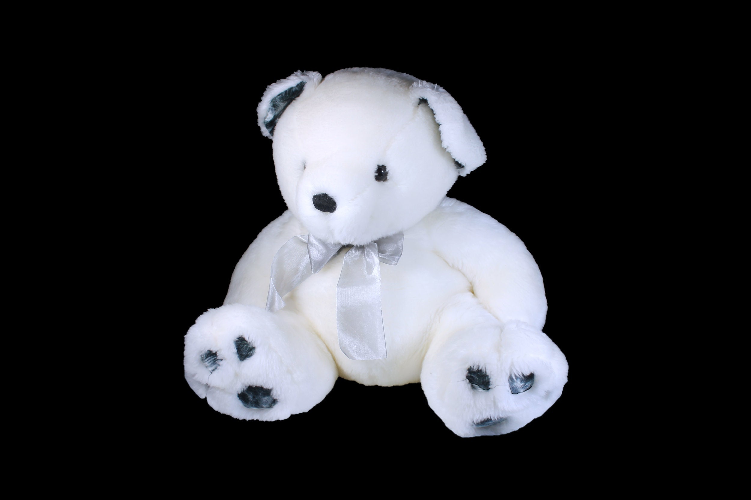 Teddy Bear, Kids of America Corp, Stuffed Animal, White, Polar Bear ...