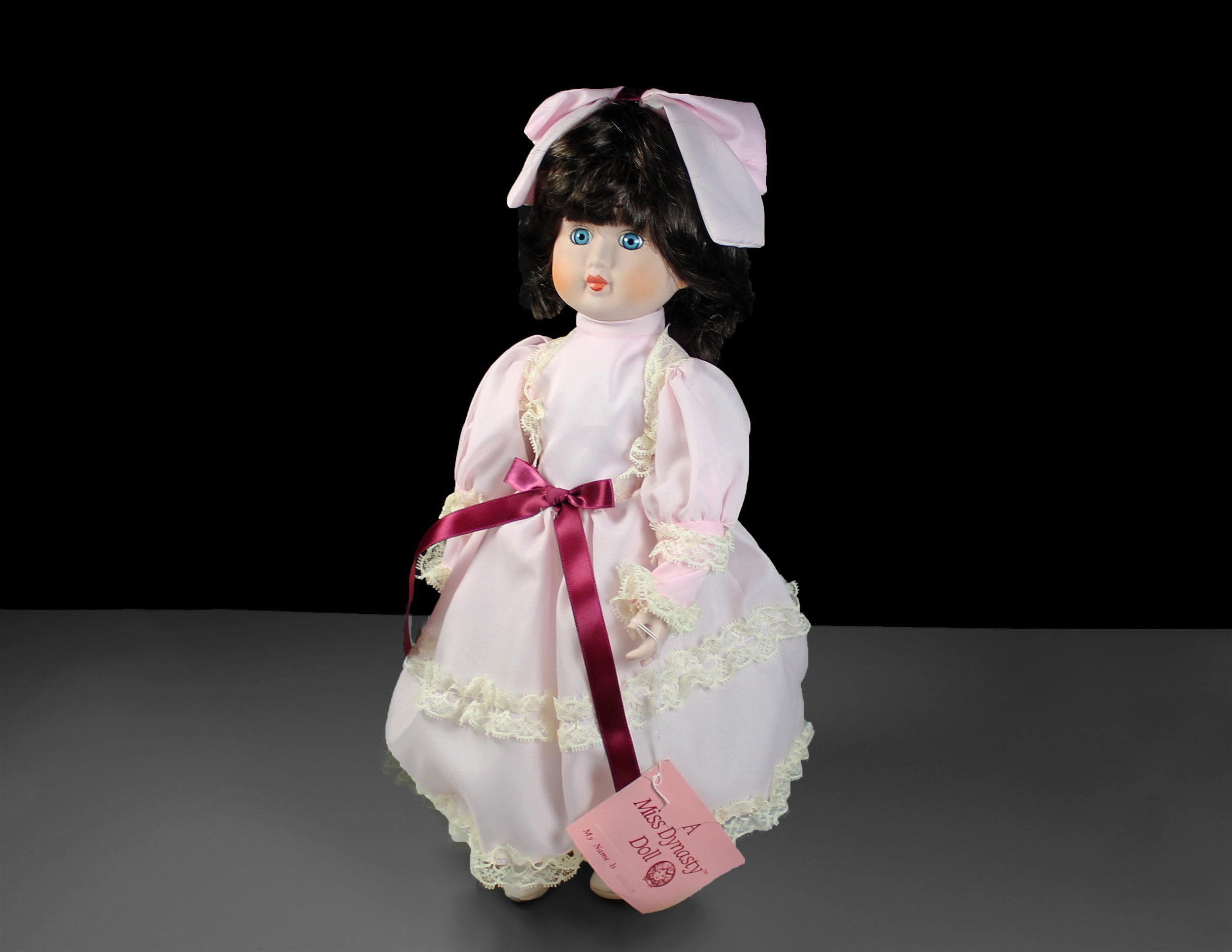 Porcelain Display Doll, Dynasty Doll, Roxanne, 16-inch Doll, Original Tag