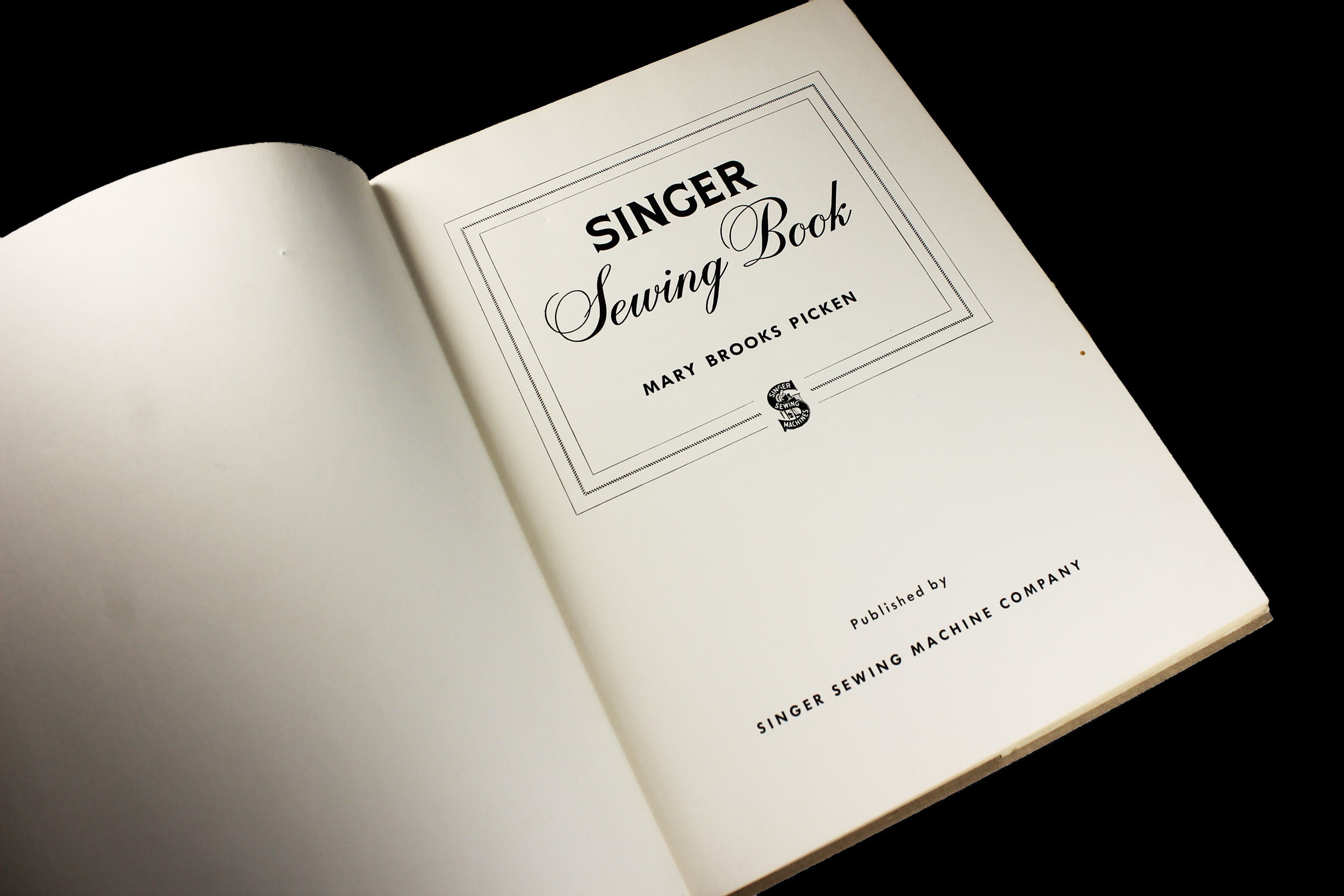 Singer Sewing Book, Mary Brooks Picken, Reference, Learning To Sew, How ...