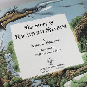 Children's Hardcover Book, the Story of Richard Storm, Walter D ...