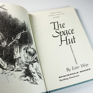 Children's Hardcover Book, the Space Hut, Ester Wier, Fiction ...