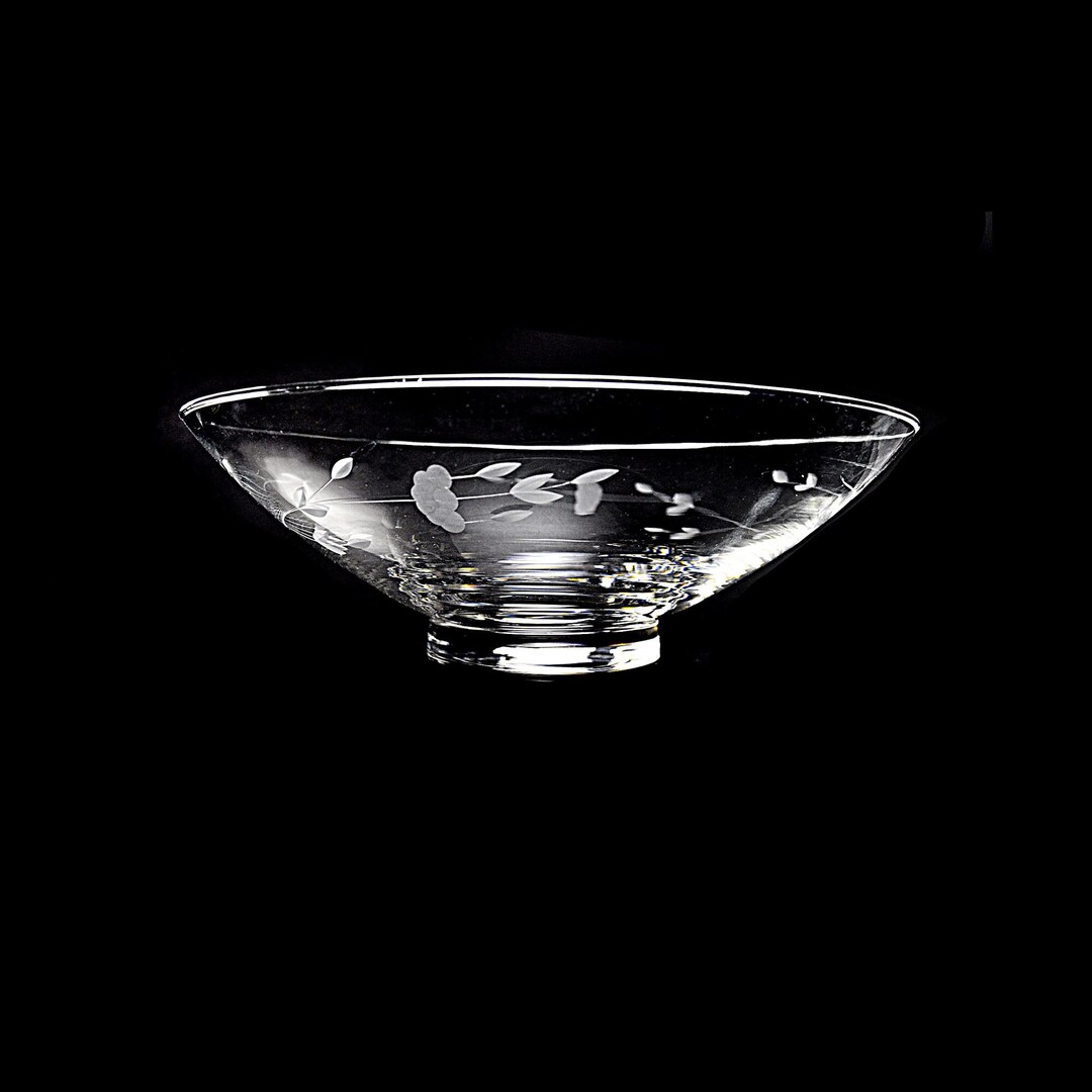 Crystal Footed Compote, Princess House Heritage Centerpiece Bowl - Etsy