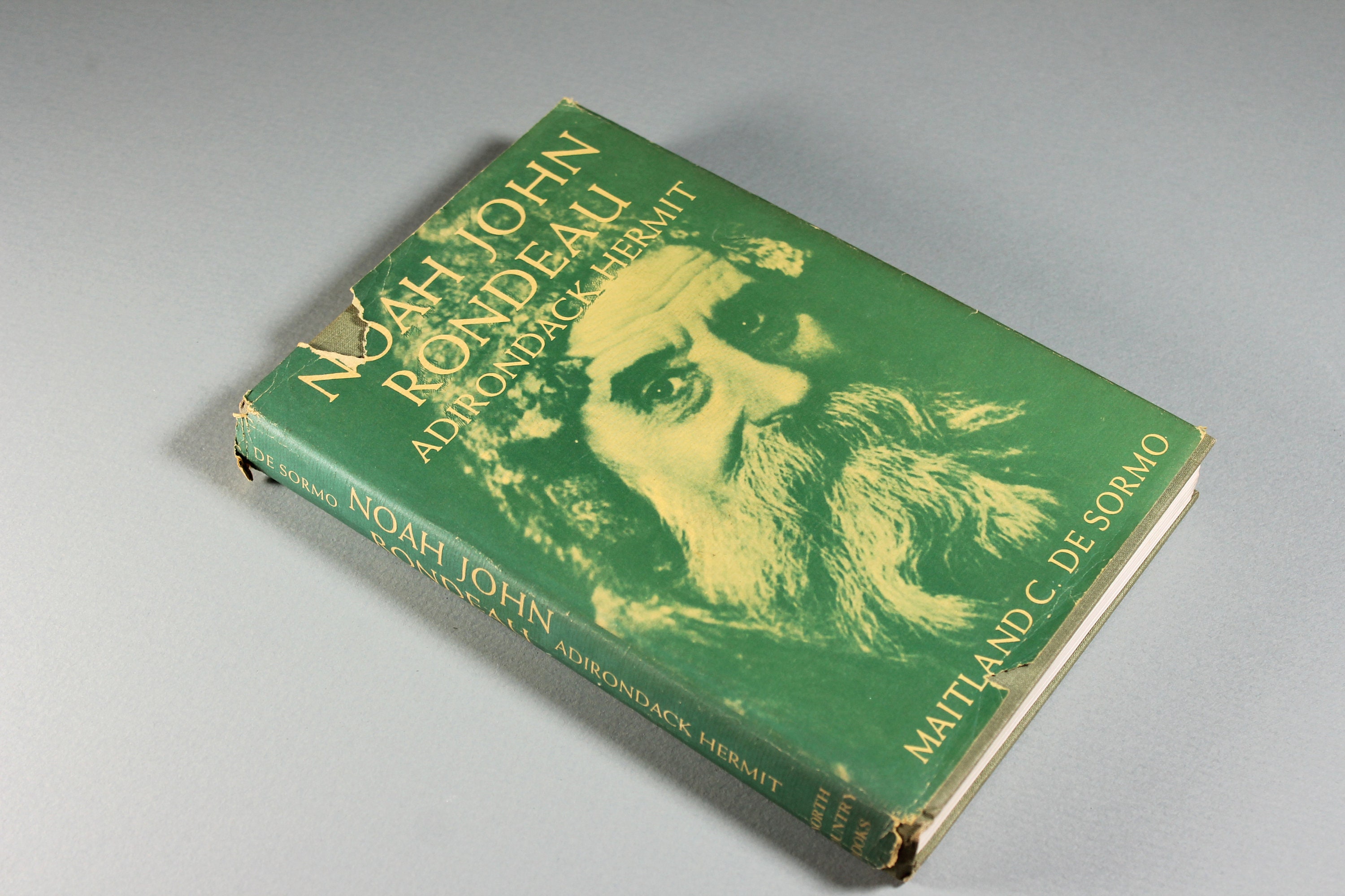 1969 Hardcover Book, Noah John Rondeau, Adirondack Hermit, First ...