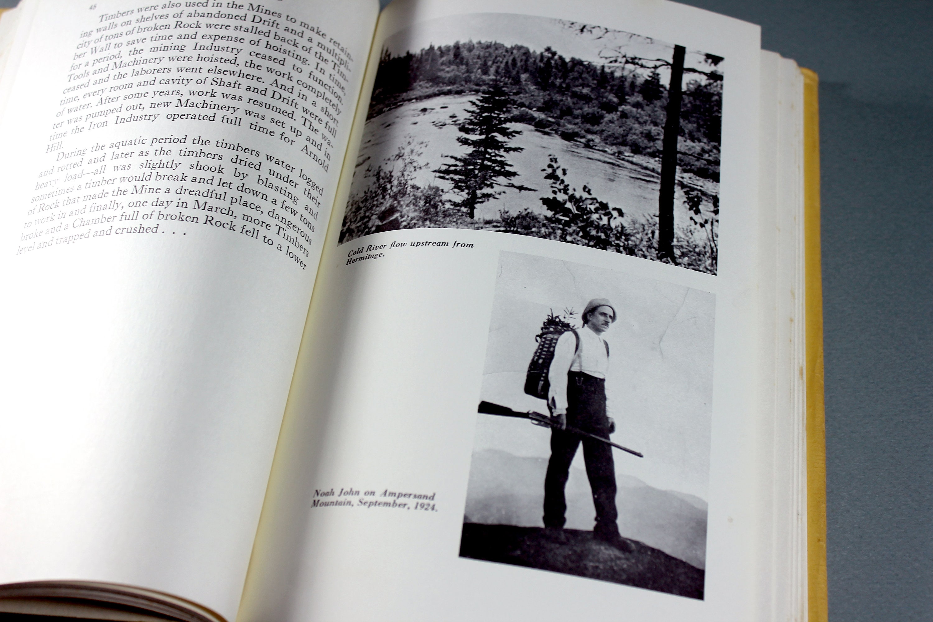1969 Hardcover Book, Noah John Rondeau, Adirondack Hermit, First ...