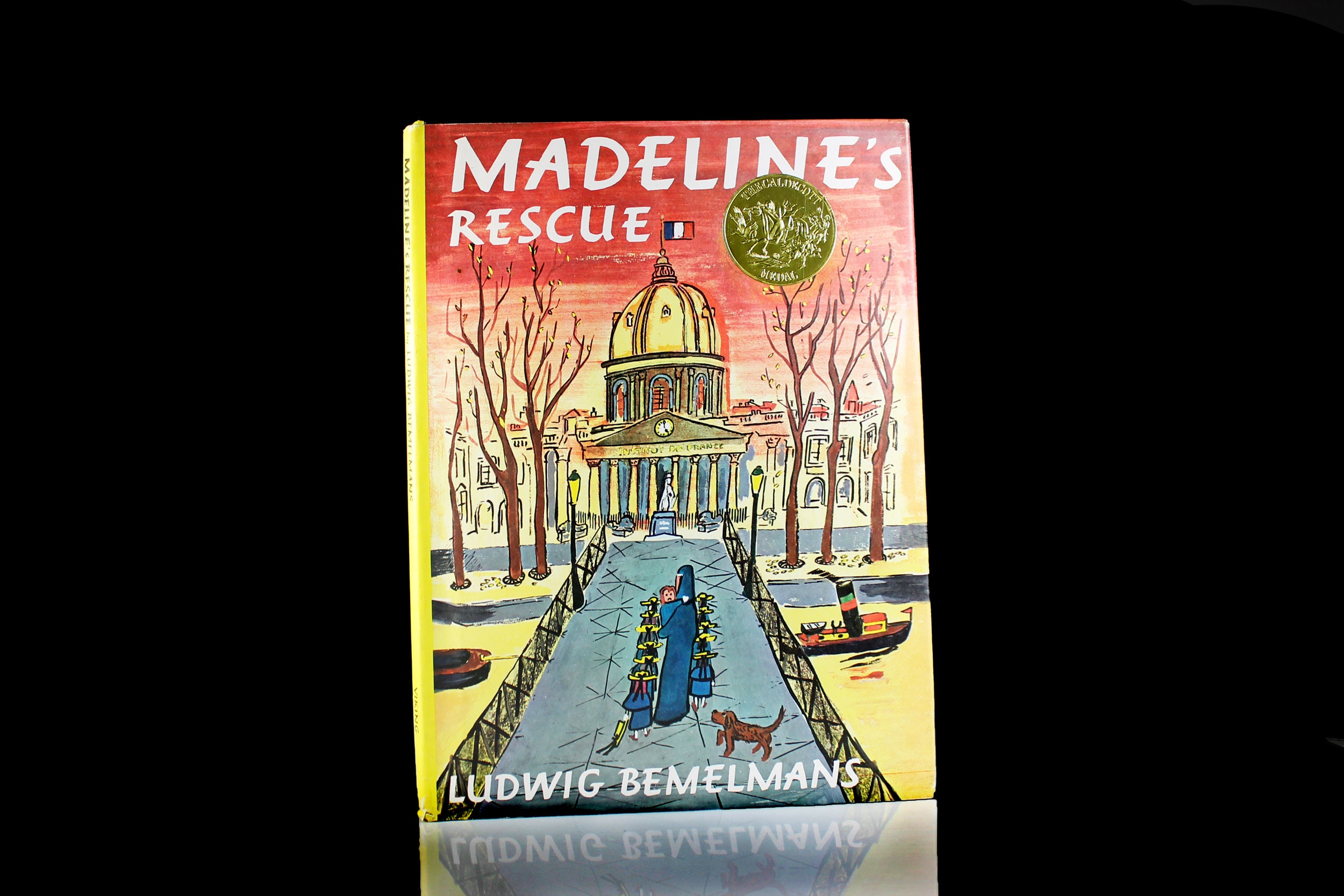Children's Hardcover Book, Madeline's Rescue, Ludwig Bemelmans ...