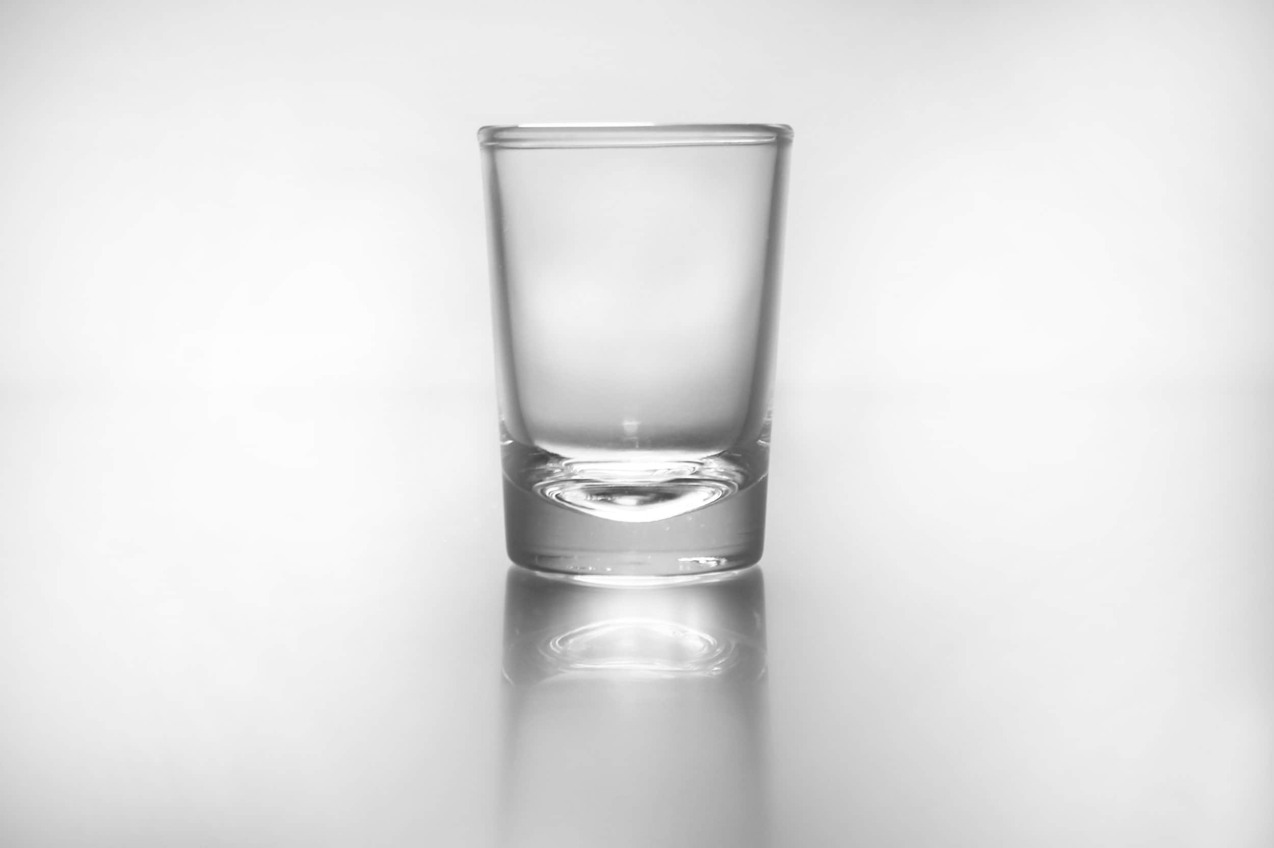 Tequila Shot Glass Made In Mexico Clear Glass