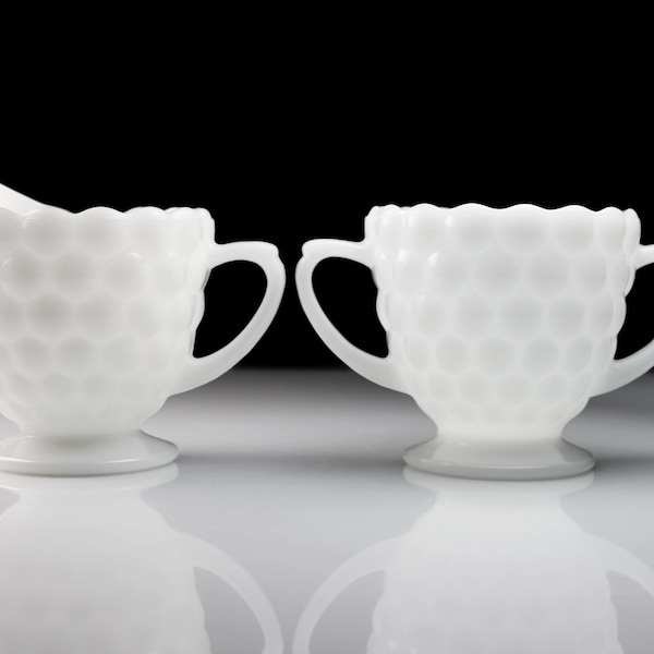 Bubble Milk Glass - Etsy