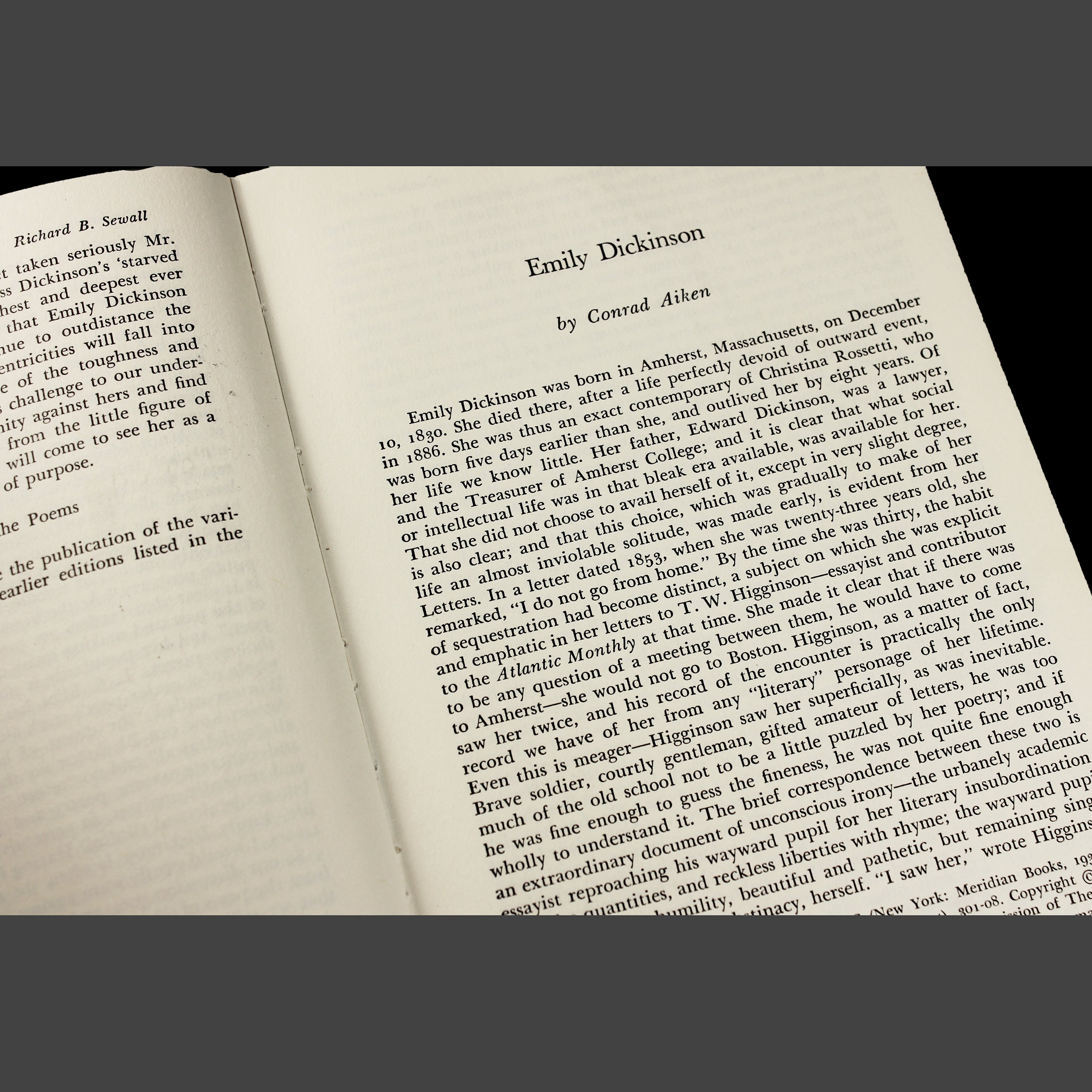 Emily Dickinson A Collection of Critical Essays, Poetry, Nonfiction ...