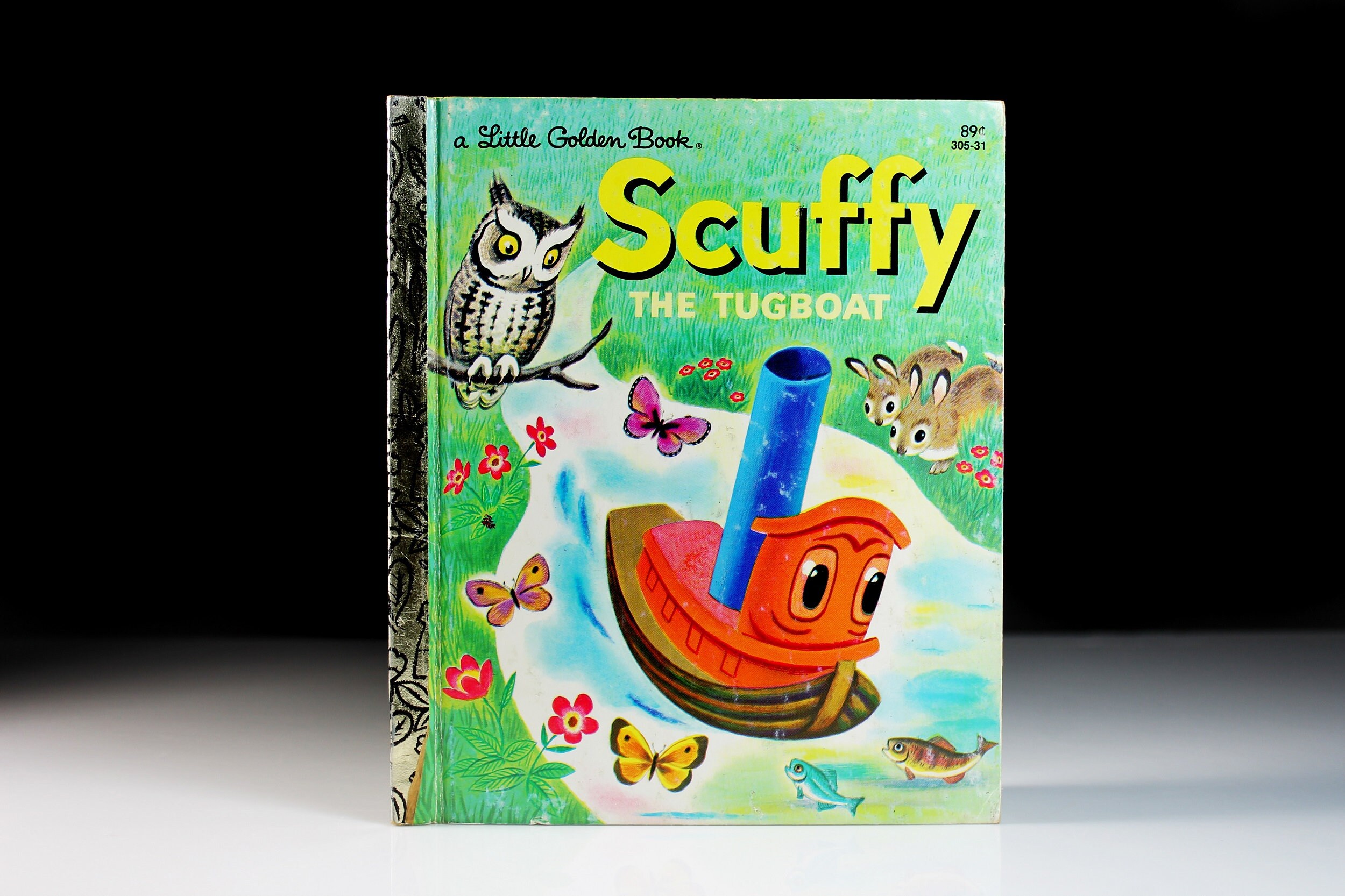 Children's Golden Book, Scuffy The Tugboat, Children's Story ...