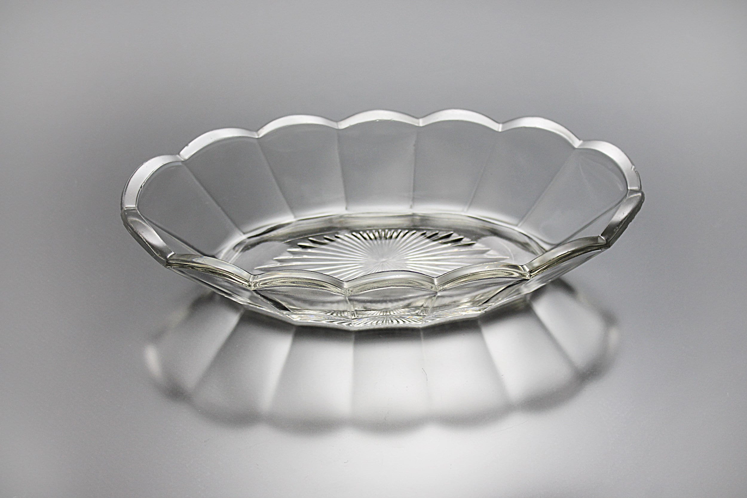 Antique EAPG Pickle Dish, Oval Bowl, Paneled Glass, Relish Tray ...