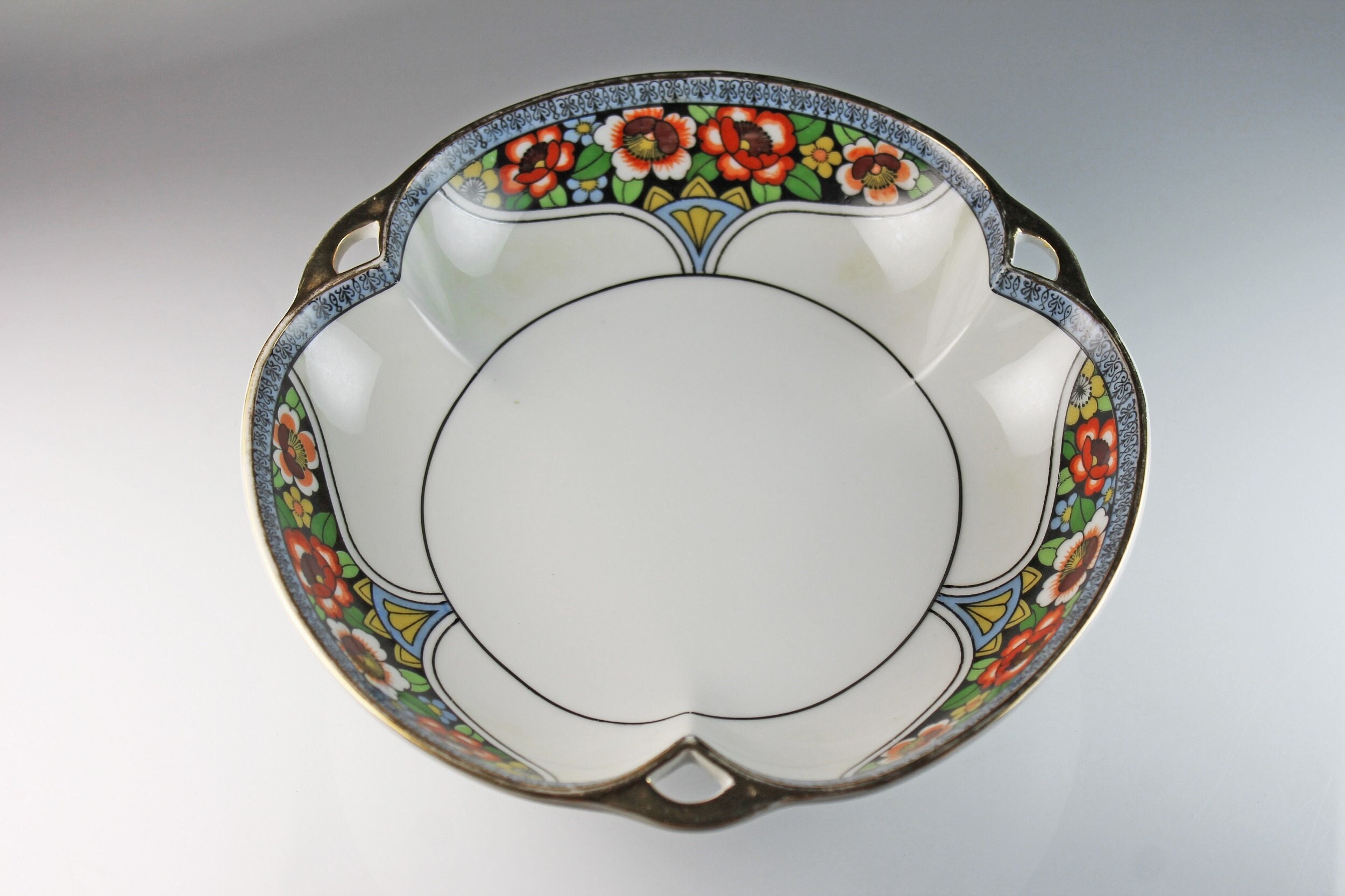 Noritake Hand Painted Bowl, Morimura, Floral Pattern, Made in Japan ...