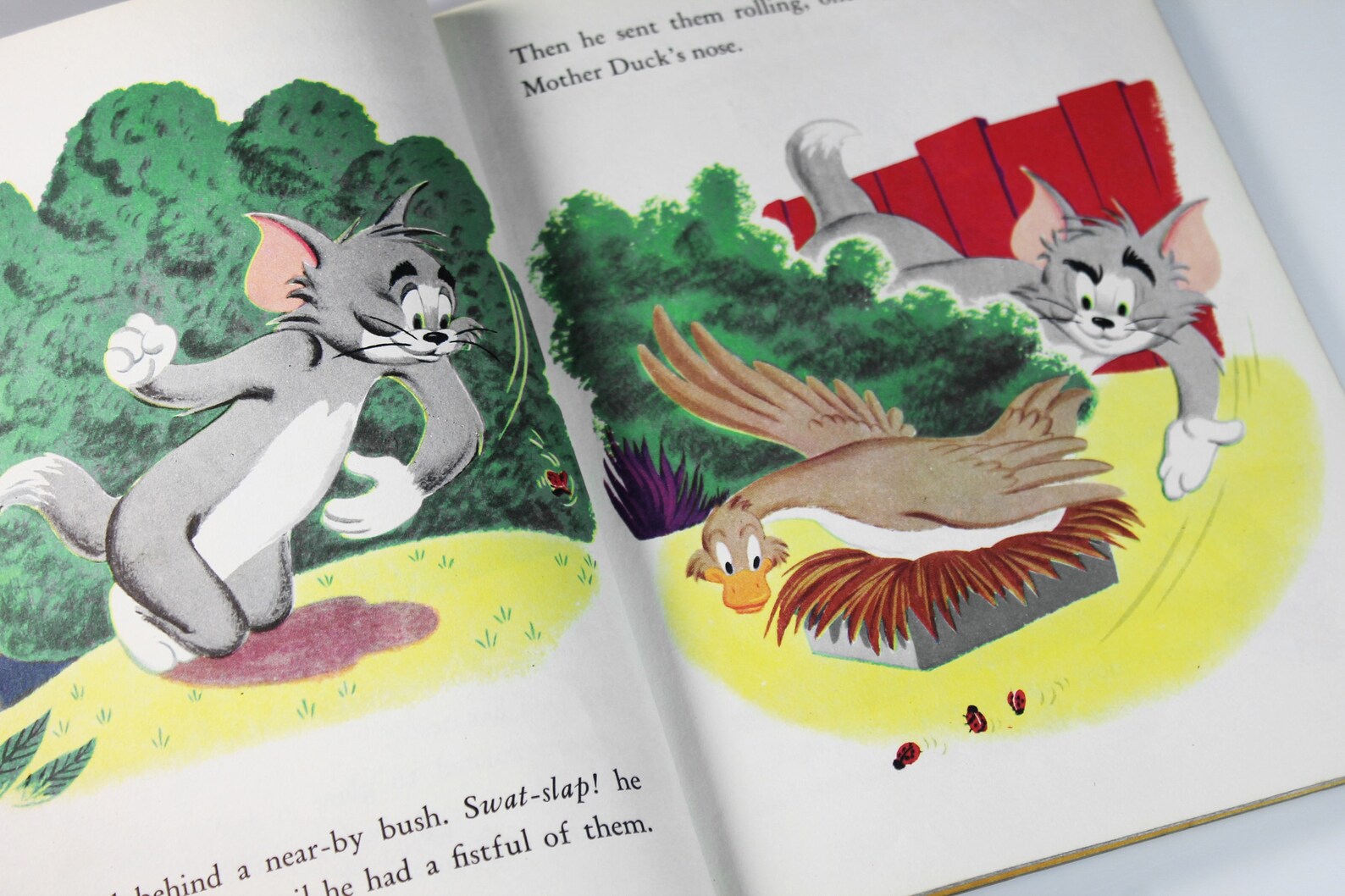 Children's Book Tom and Jerry Meet Little Quack Little | Etsy