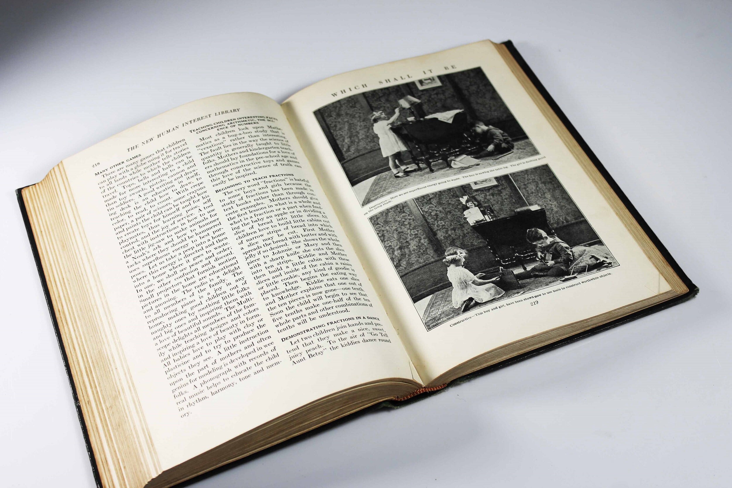 1930 Hardcover Book, New Human Interest Library, The Child and His ...