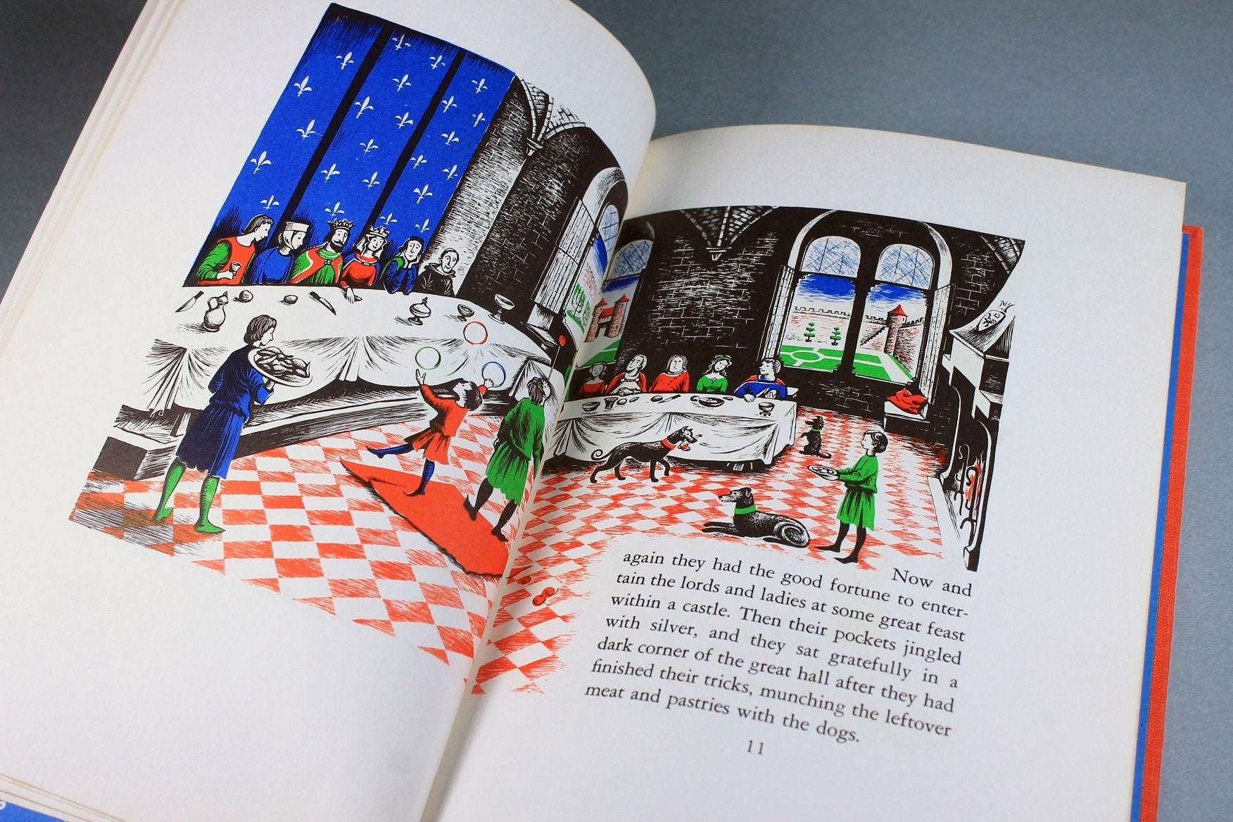 Children's Hardcover Book, The Little Juggler, Christmas Story, Fiction ...