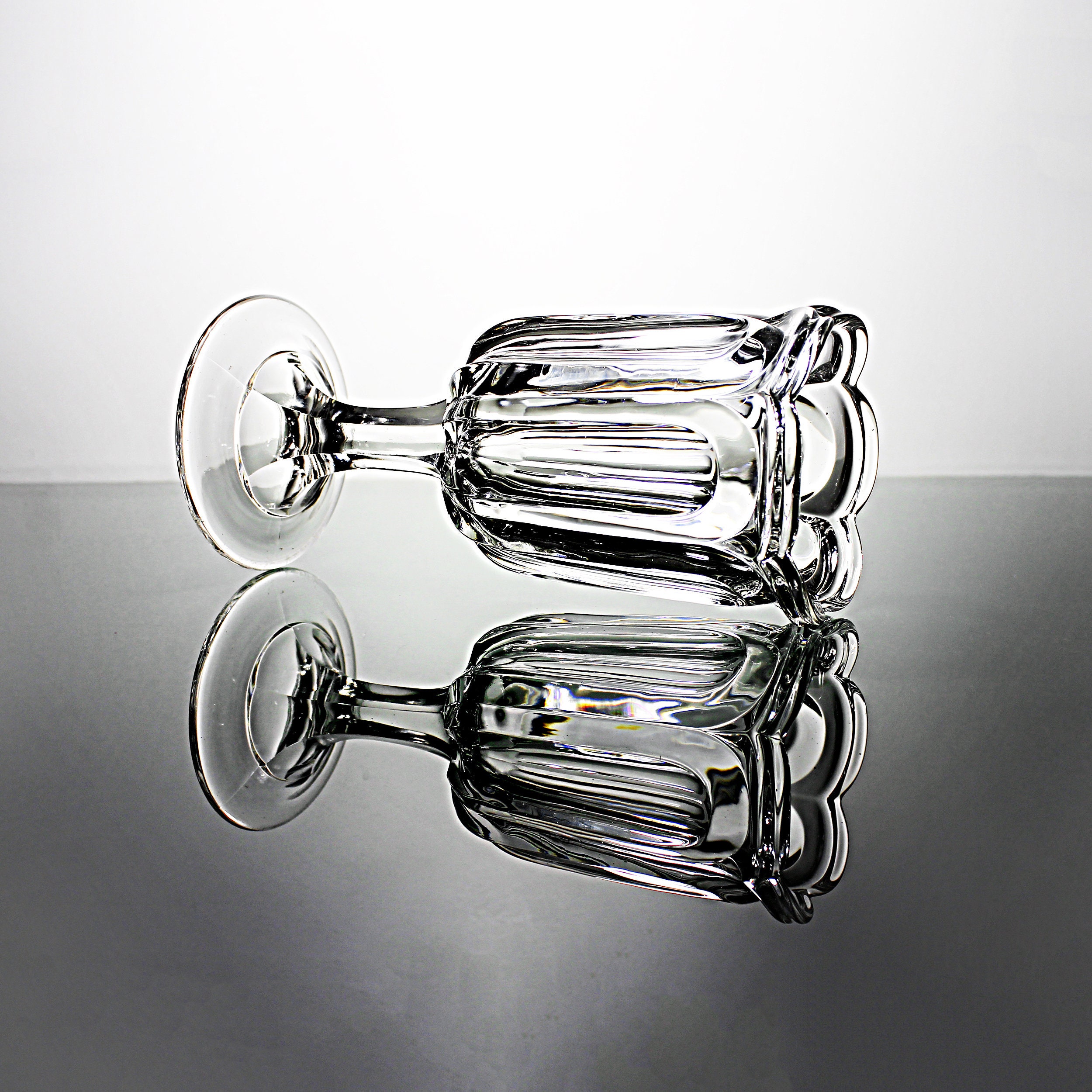 Antique EAPG Celery Vase, Lyon & Co., Seneca Loop, Paneled, Circa 1860s ...