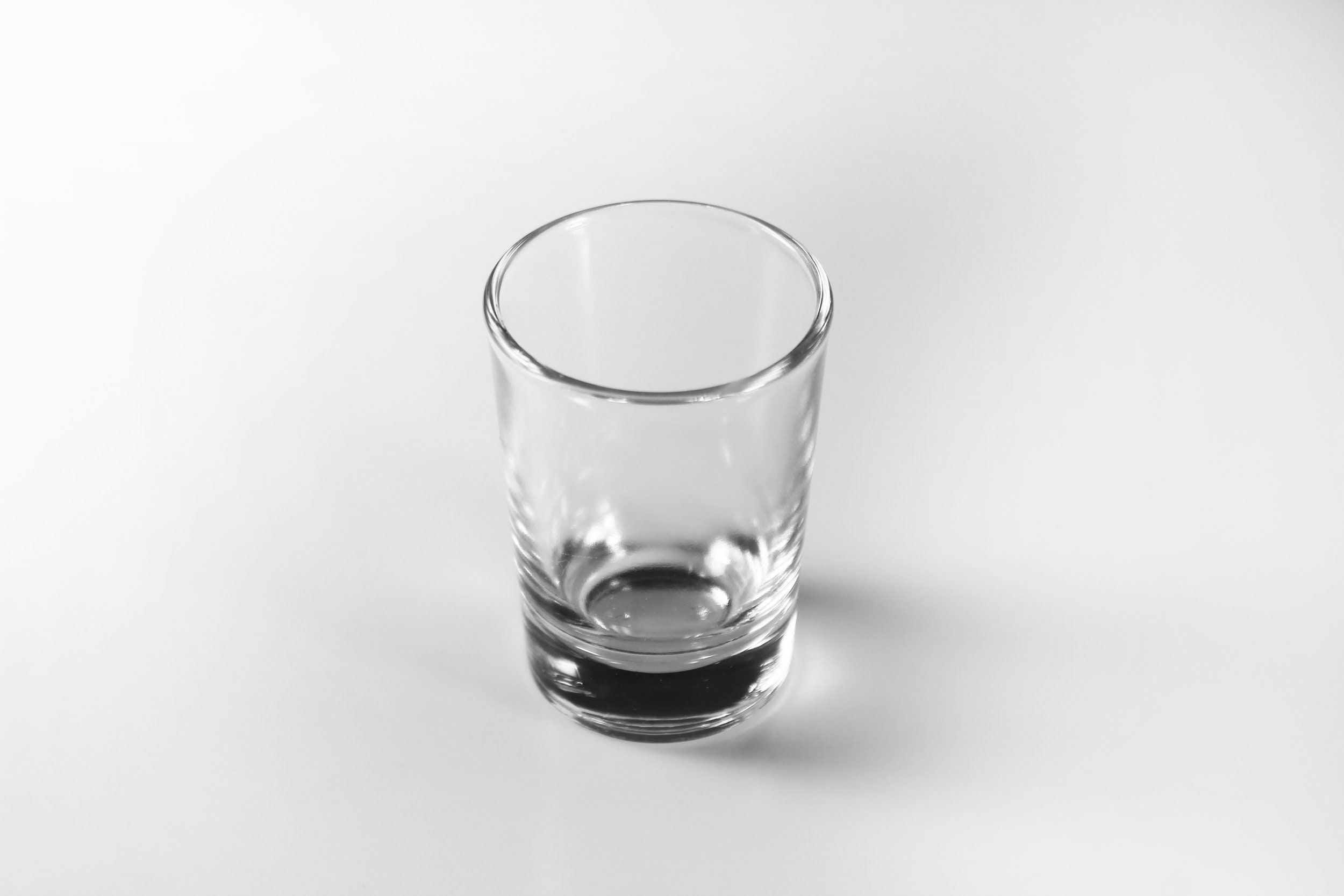 Tequila Shot Glass Made In Mexico Clear Glass