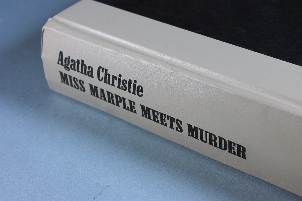 1980 Hardcover Book, Miss Marble Meets Murder, Agatha Christie, Mystery ...