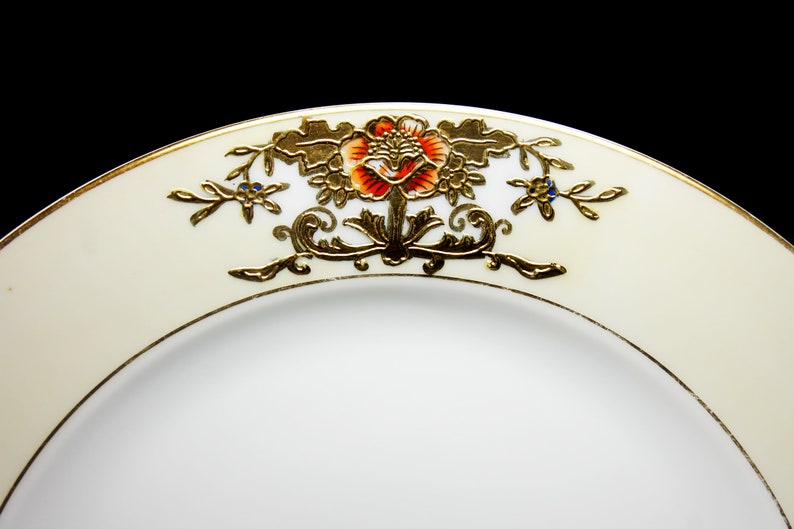 Antique Noritake Luncheon Plates Morimura Brothers Pattern - Etsy