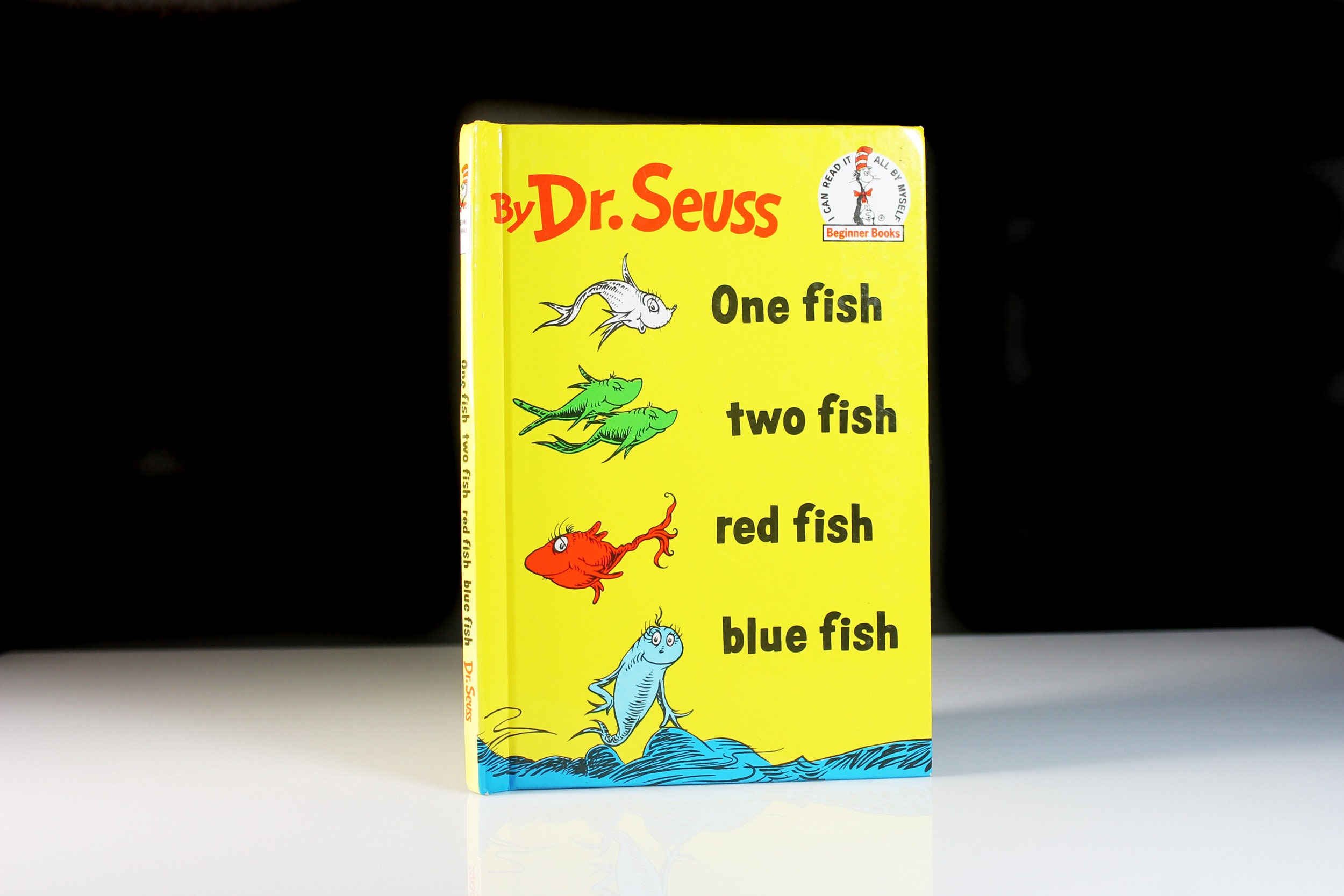 Children's Hardcover Book, One Fish Two Fish Red Fish Blue Fish, Dr ...