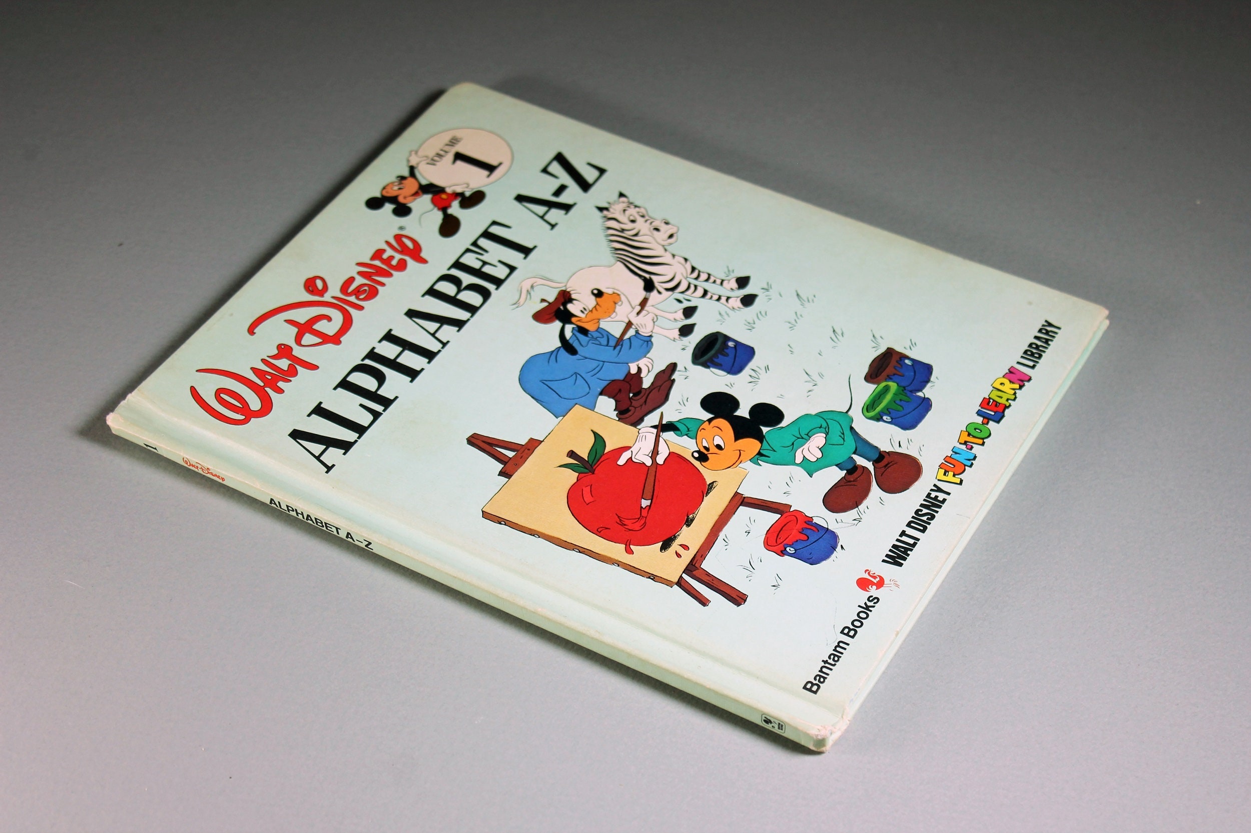 1983 WALT DISNEY ALPHABET A-Z WALT DISNEY FUN-TO-LEARN, 42% OFF