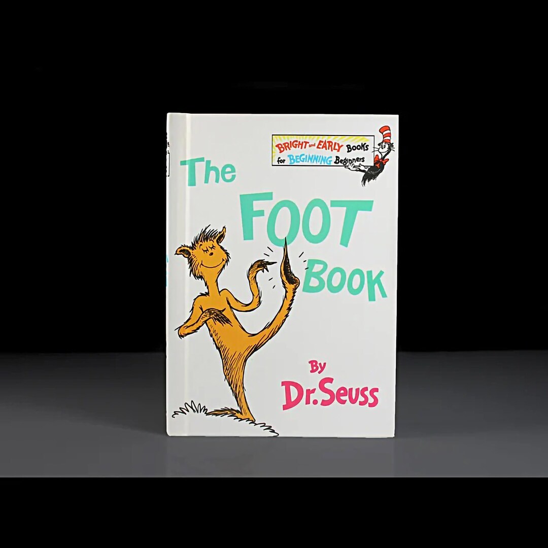 Children's Hardcover Book, the Foot Book, Dr Seuss, Fiction, Classic ...