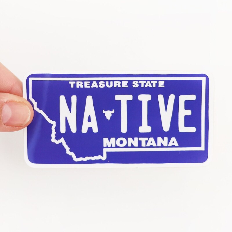 Montana Sticker - Etsy