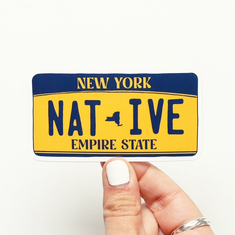 New York Plate - Etsy